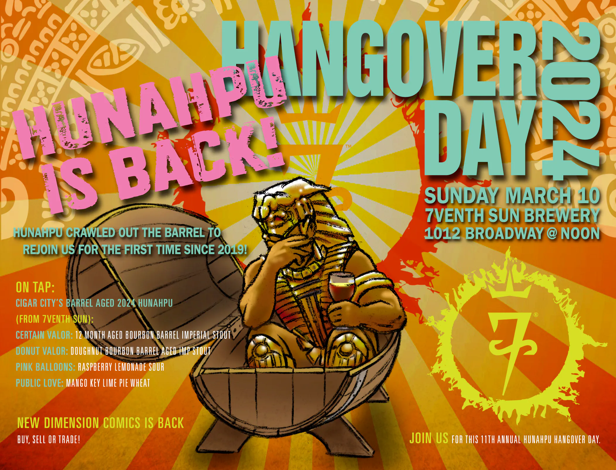 2024 TBBW Hangover Day | 7venth Sun Brewery