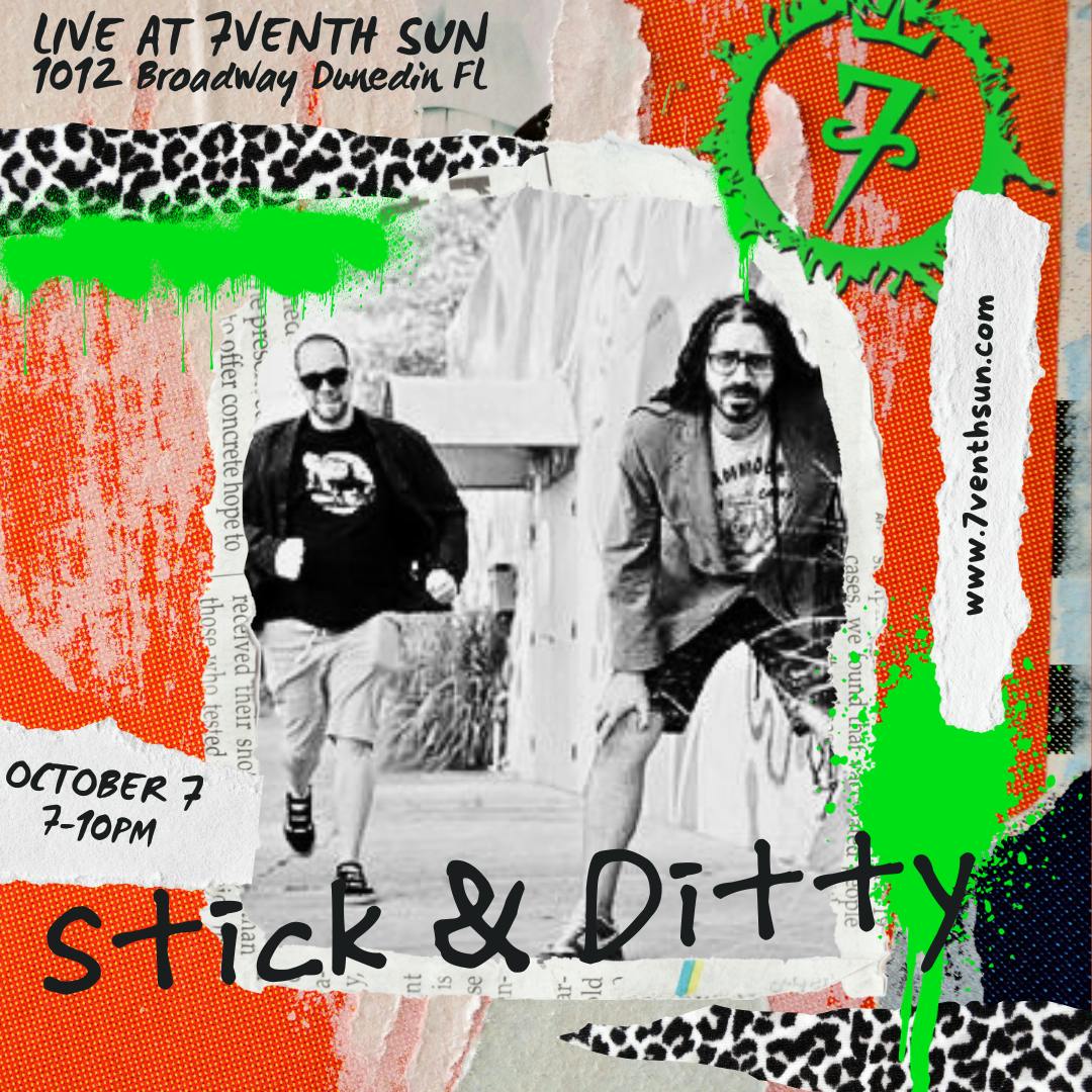 Stick Martin and Jon Ditty in Dunedin | 7venth Sun Brewery