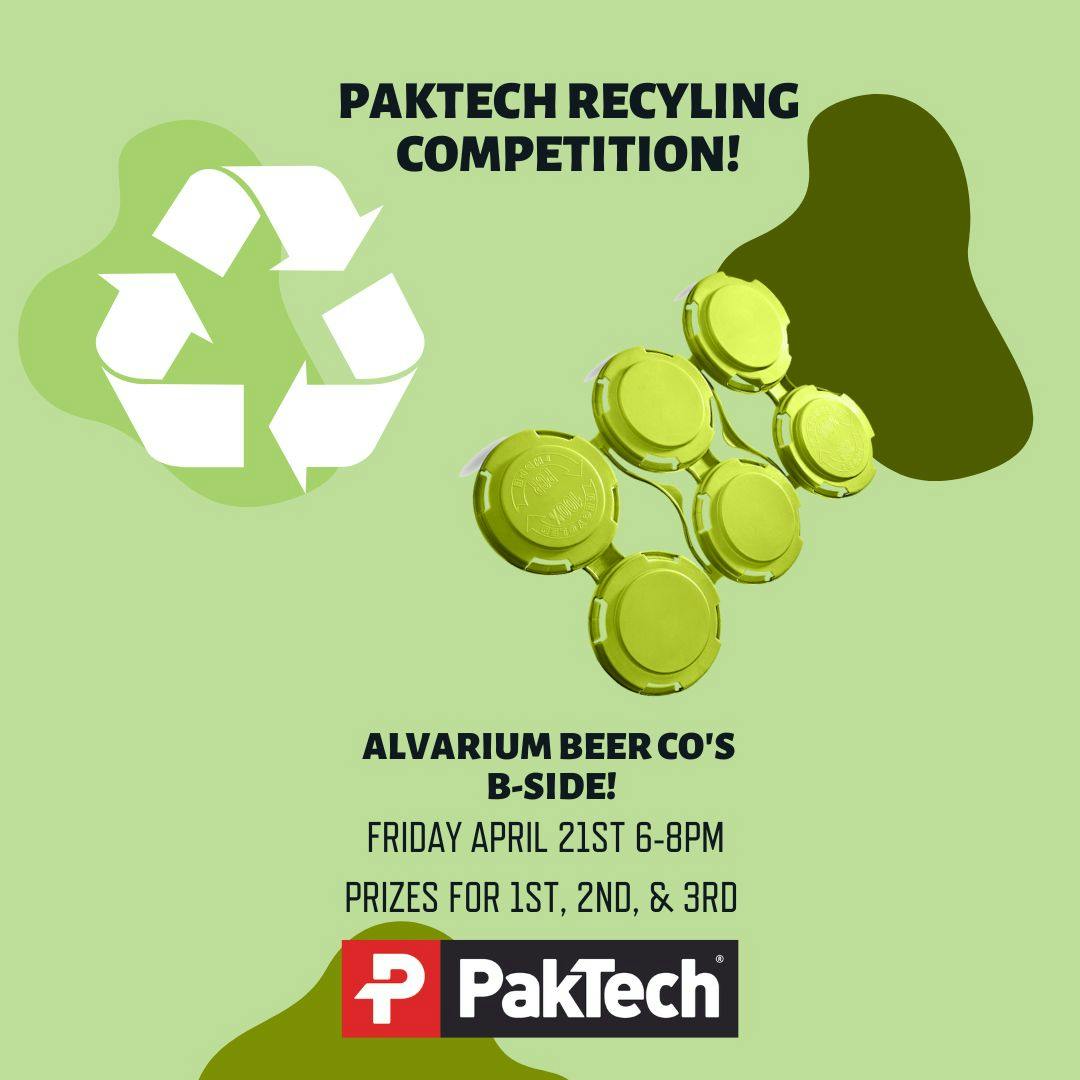 PakTech Recycling Competition! | Alvarium Beer Co.