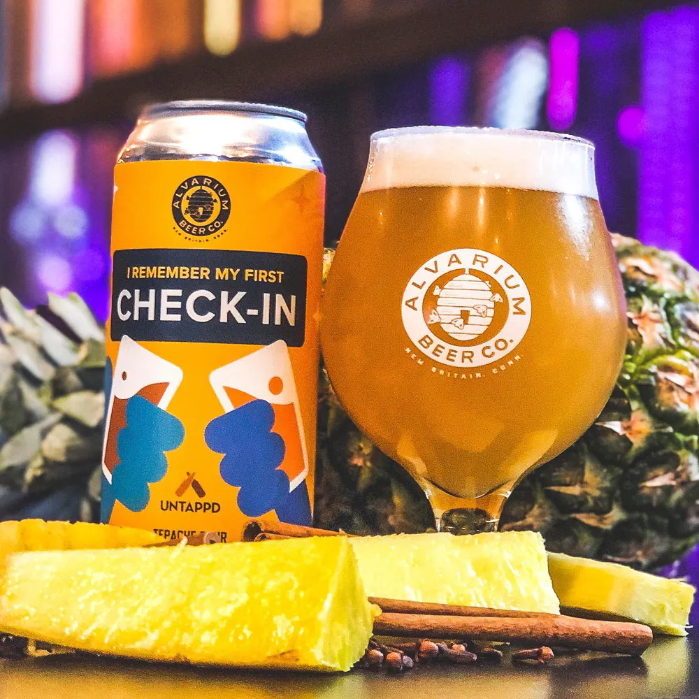 I Remember My First Check-In | Alvarium Beer Co.