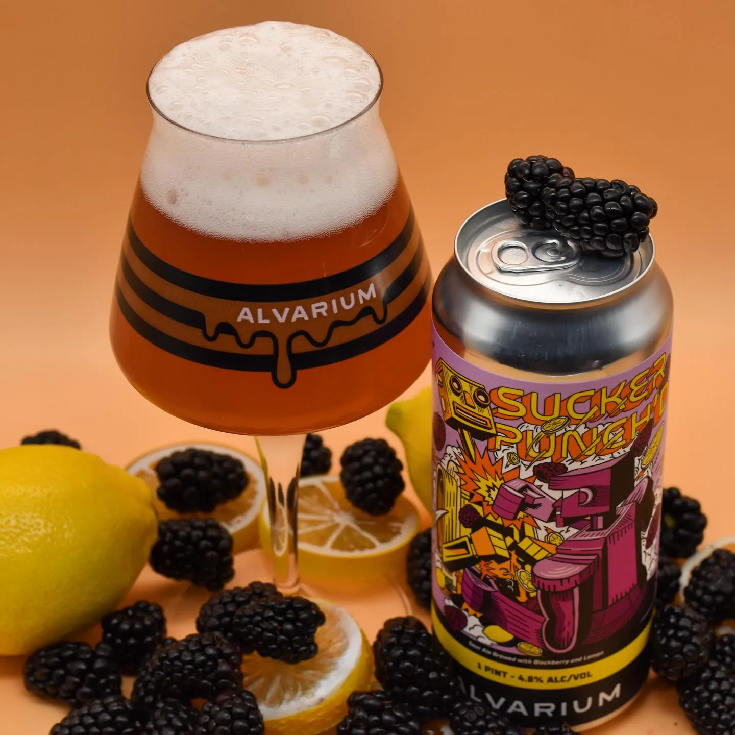 Sucker Punchd Blackberry Lemon Alvarium Beer Co