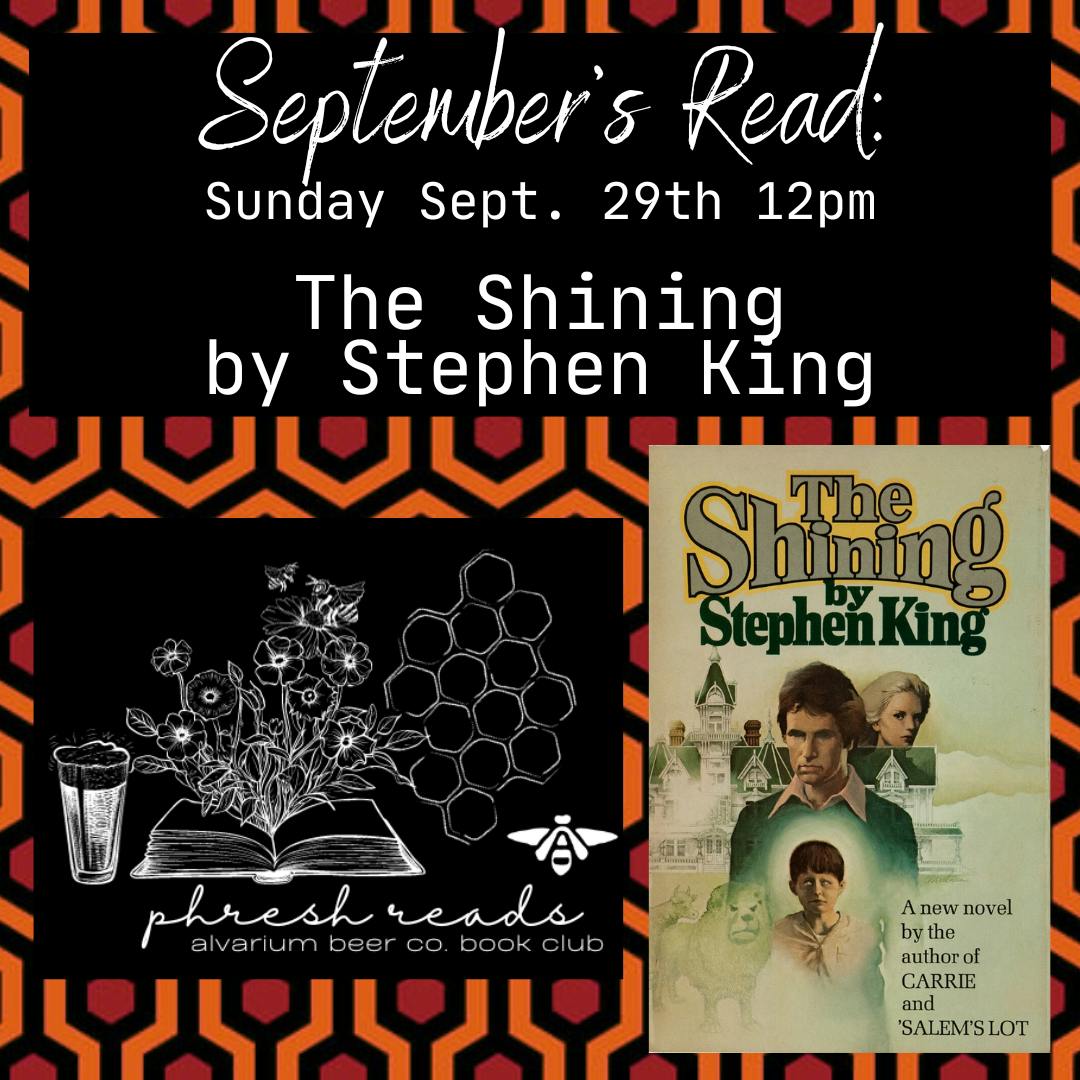 September Phresh Reads Book Club Meeting | Alvarium Beer Co.