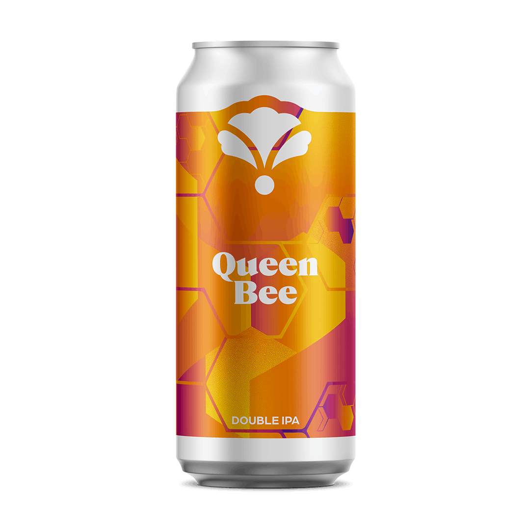 Queen Bee Double IPA with Honey | Bearded Iris Brewing