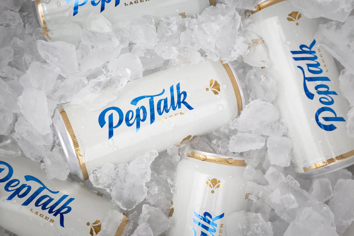 Pep Talk Lager | Bearded Iris Brewing