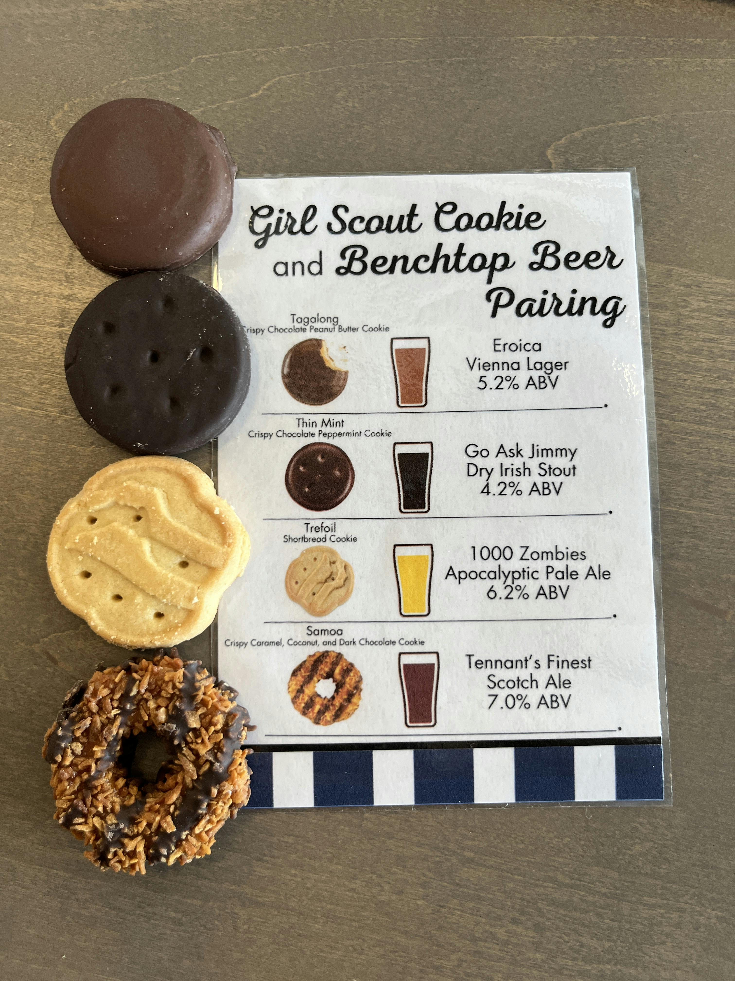 Girl Scout Cookie Pairing RVA | Benchtop Brewing