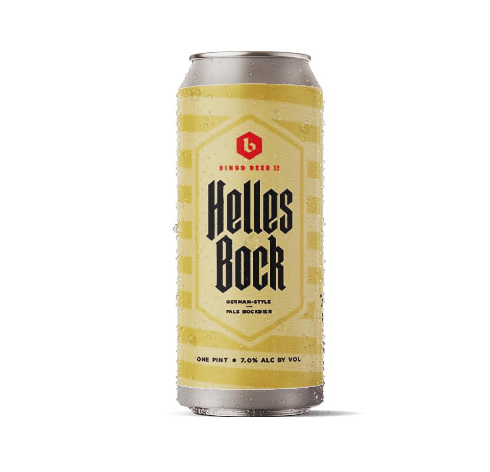 Helles Bock - Strong Pale Lager | Bingo Beer Co