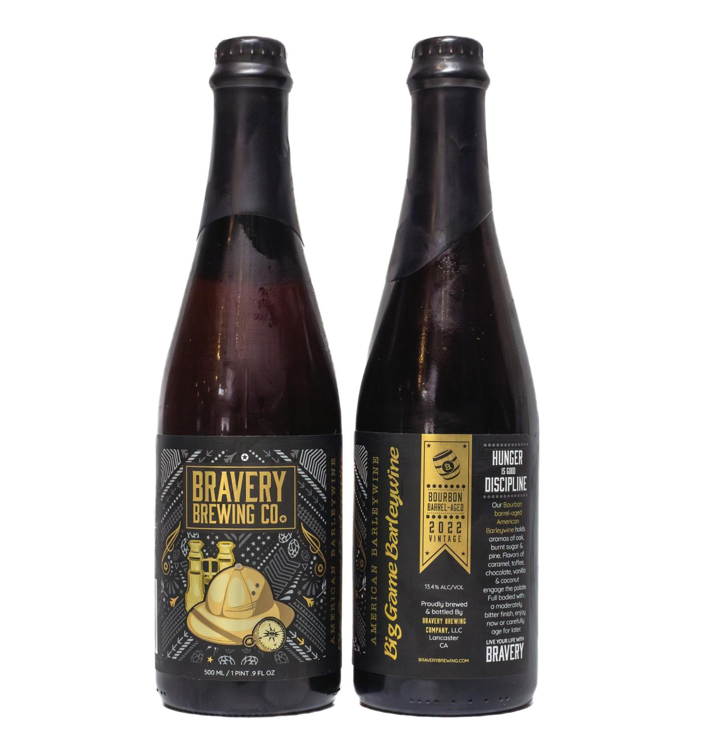 Bourbon Barrel-Aged Big Game Barleywine | Bravery Brewing