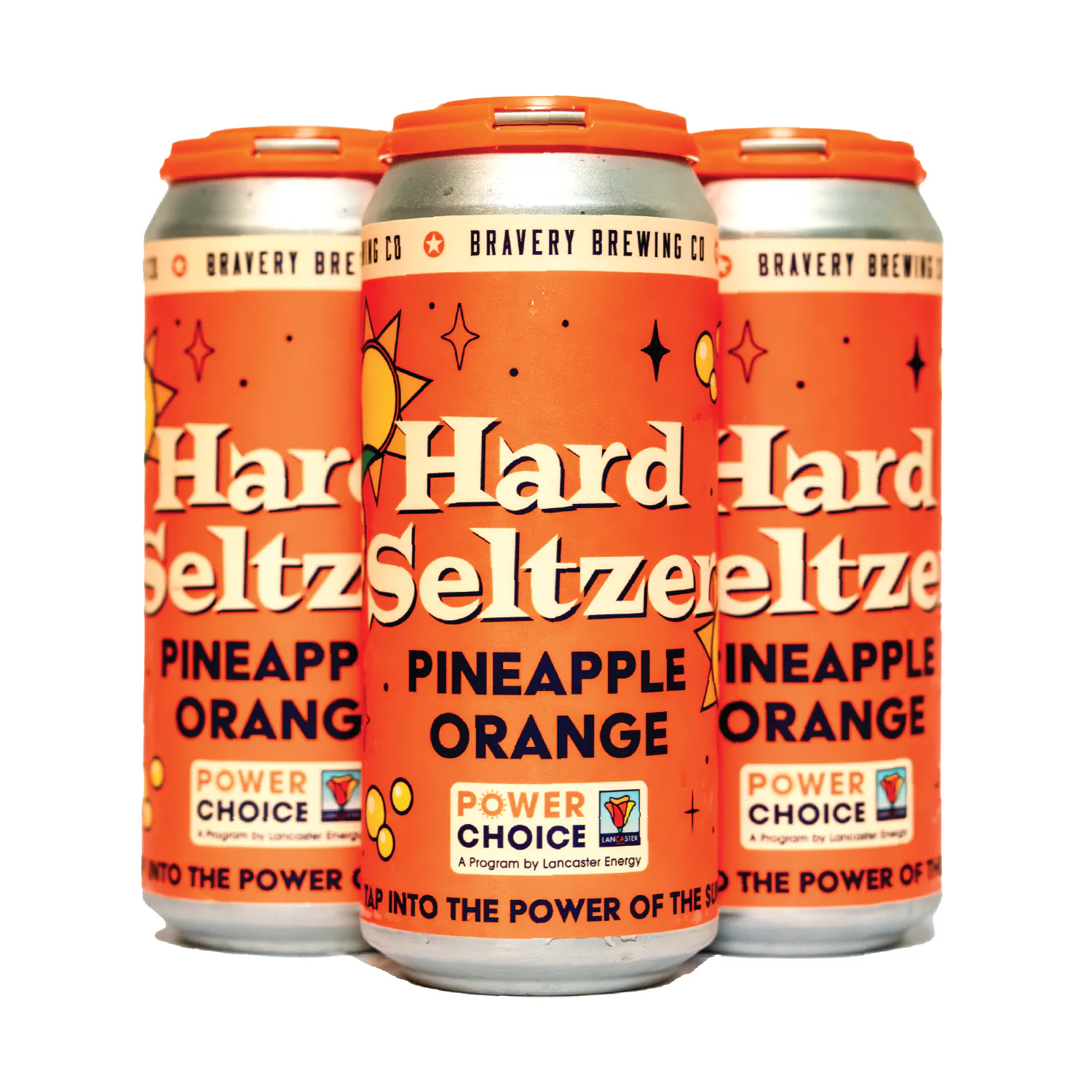 Pineapple Orange Hard Seltzer | Bravery Brewing