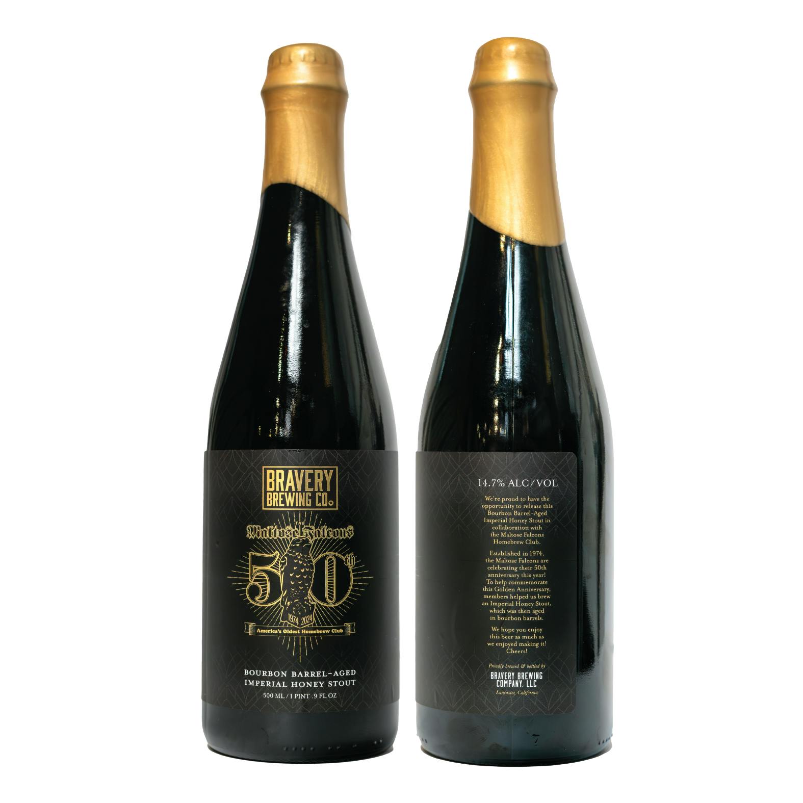 Maltose Falcons Imperial Honey Stout | Bravery Brewing