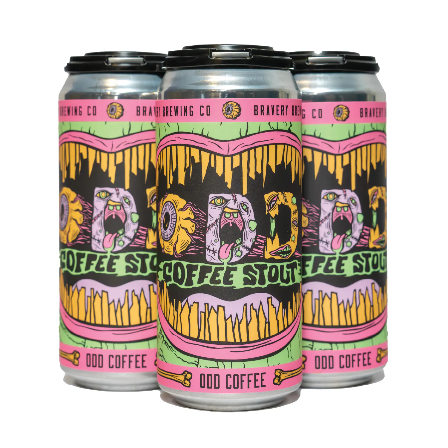 Odd Coffee Stout with Coffee & Lactose | Bravery Brewing