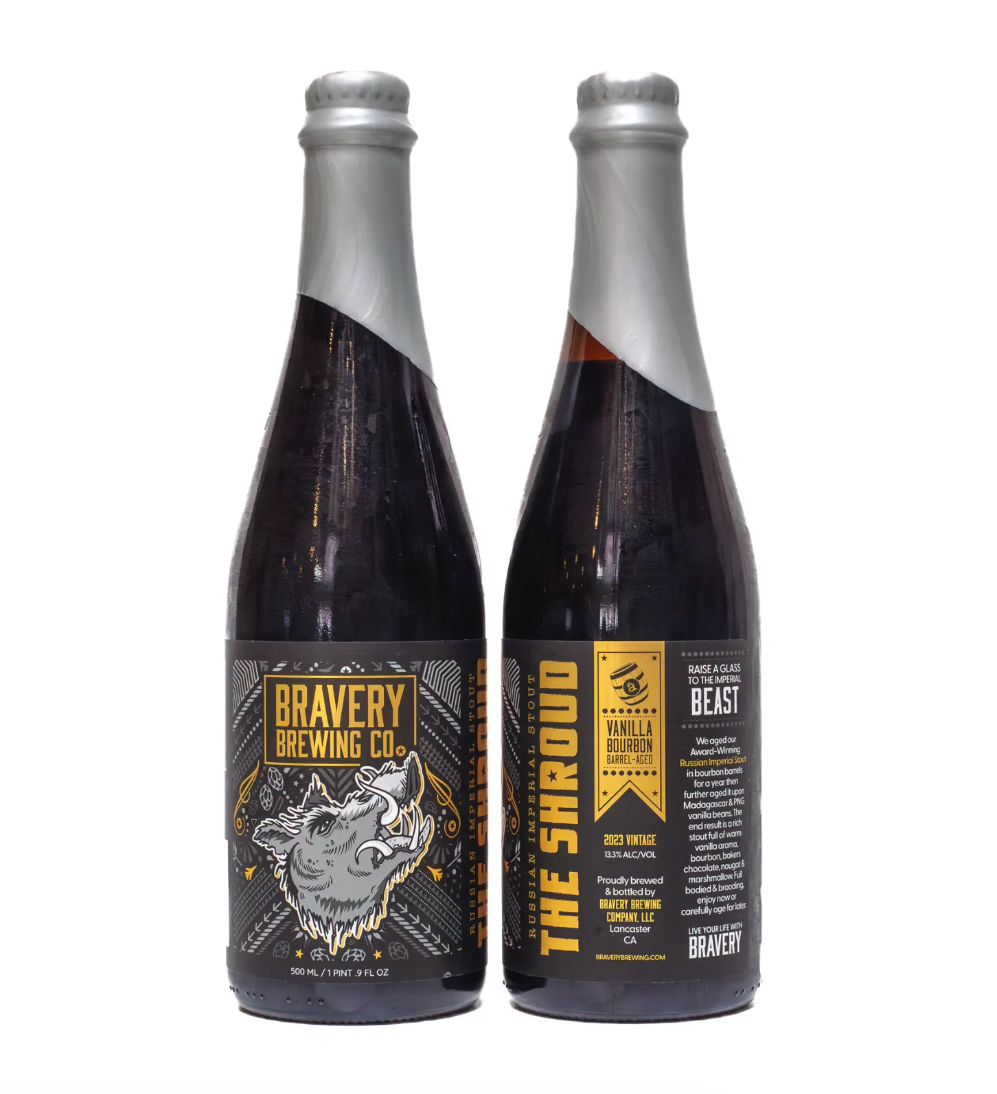 The Shroud - Vanilla Bourbon Barrel-Aged | Bravery Brewing