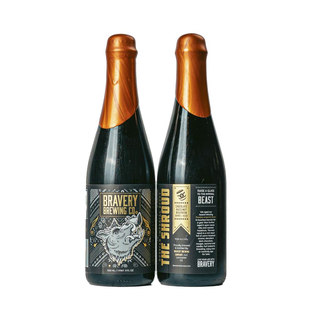 The Shroud - Chocolate Hazelnut Bourbon Barrel-Aged | Bravery Brewing