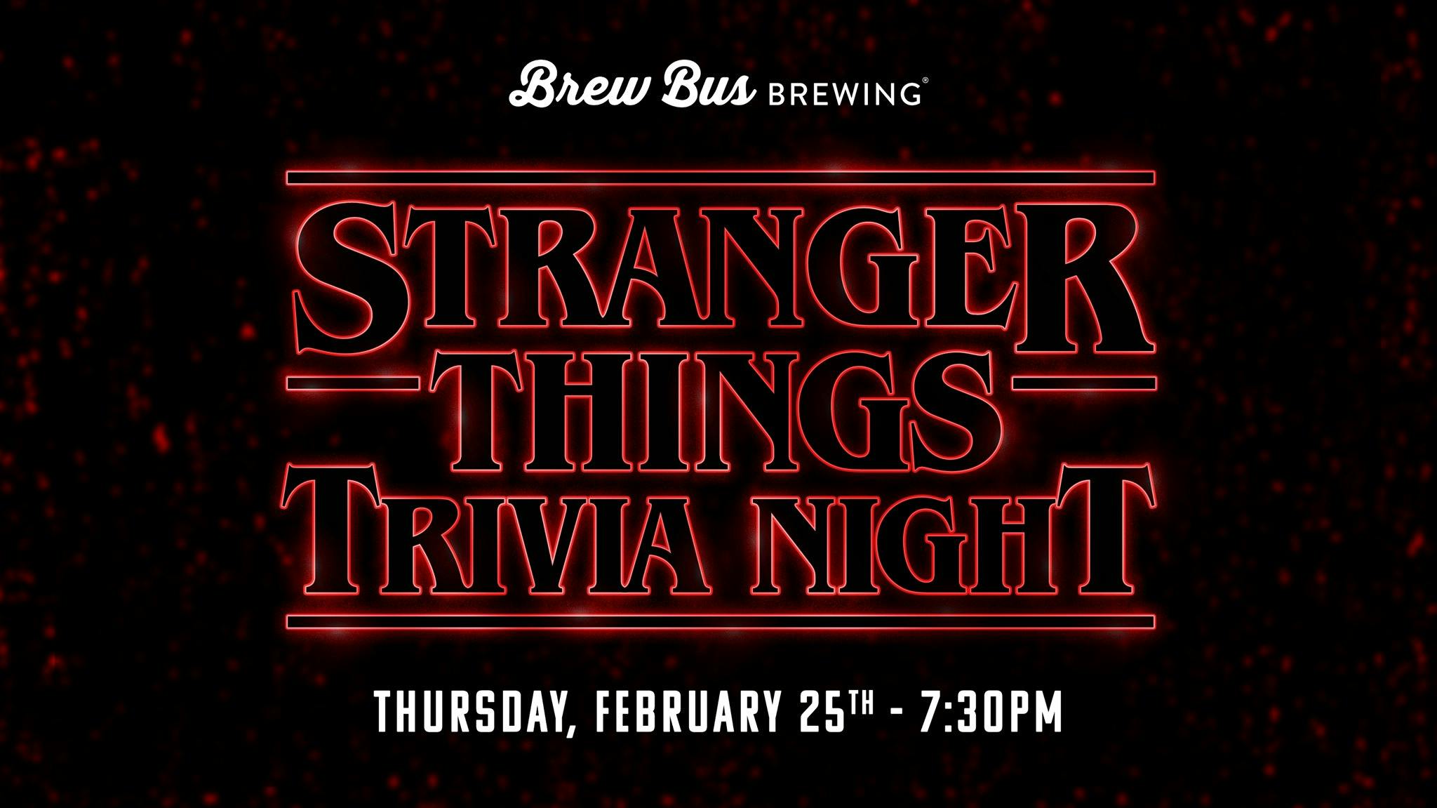 Stranger Things Trivia | Brew Bus Tours