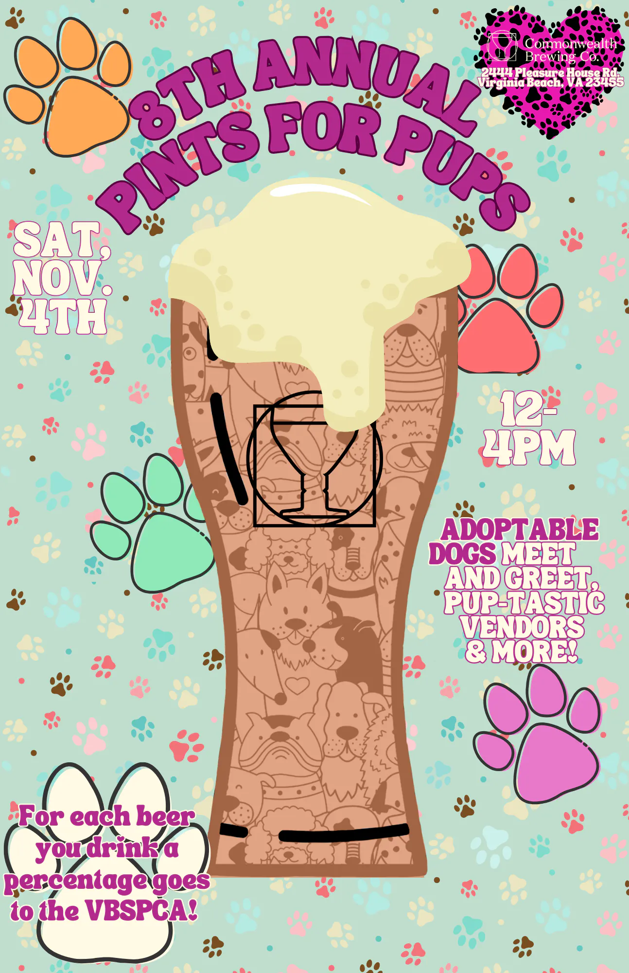 Pints for Pups | Commonwealth Brewing Company