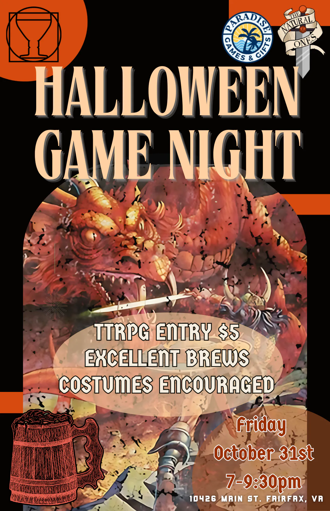 Halloween Game Night | Commonwealth Brewing Company