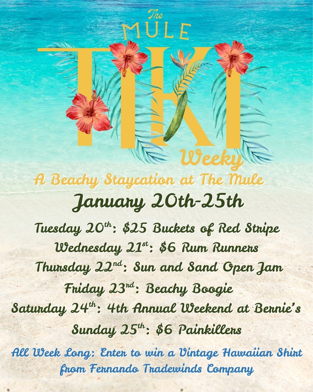 Tiki Weeky: Your Beachy Staycation at The Mule | Devil's Foot Beverage ...