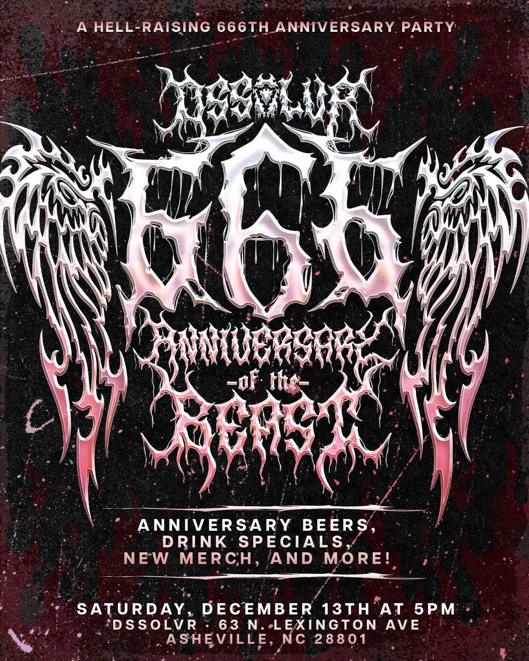 666: ANNIVERSARY OF THE BEAST | DSSOLVR