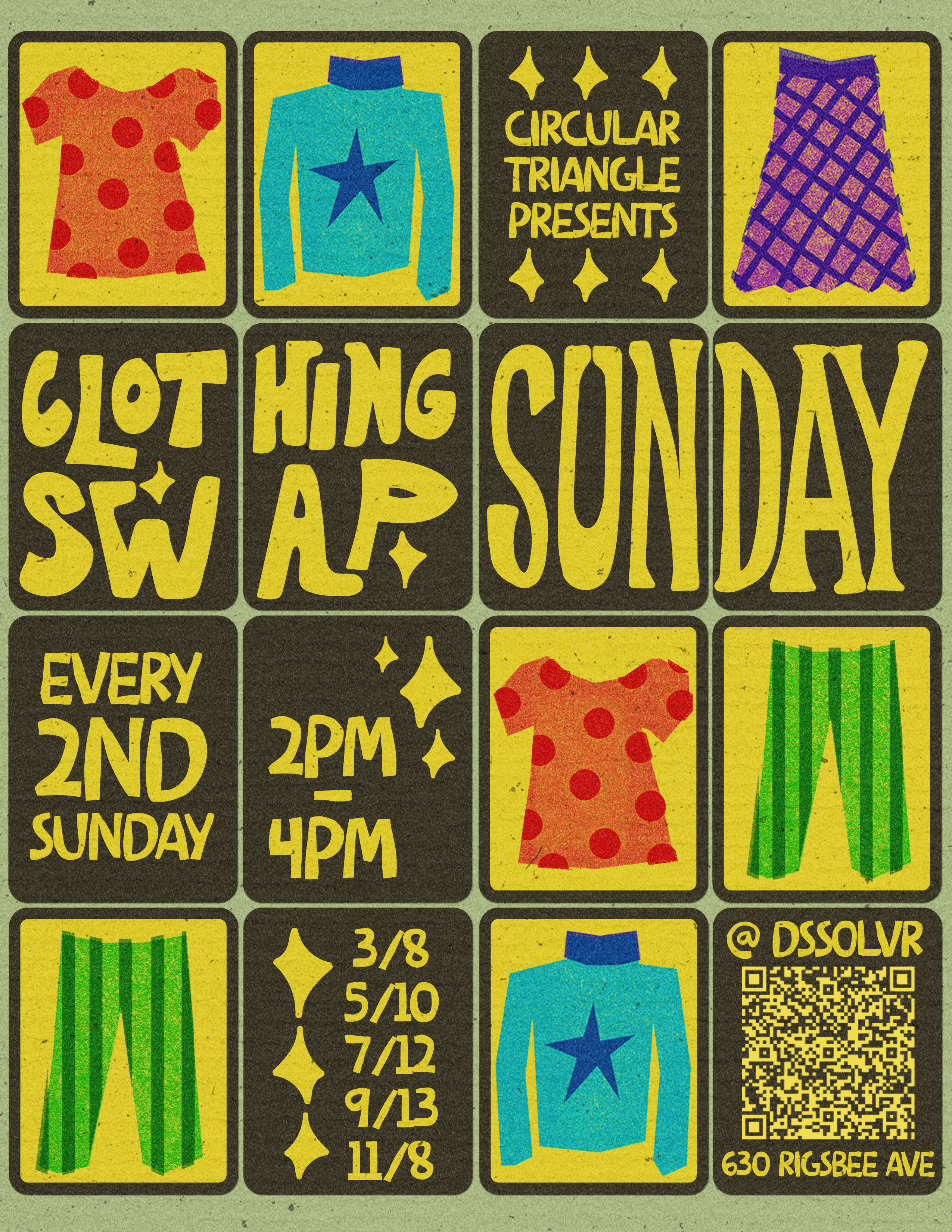 Sustainable Clothing Swap @ DSSOLVR | DSSOLVR