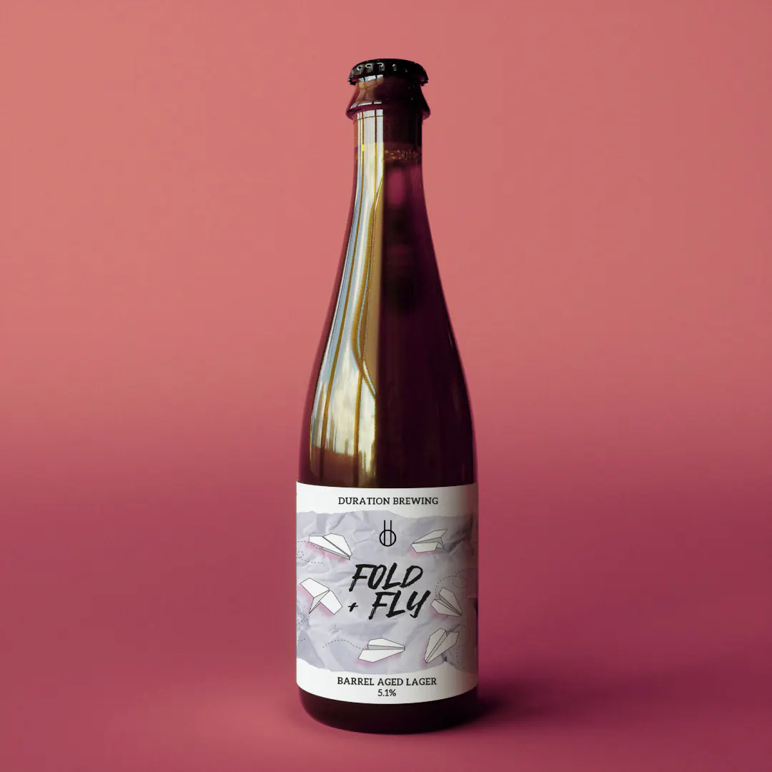 Fold + Fly Barrel Aged Lager | Duration Brewing