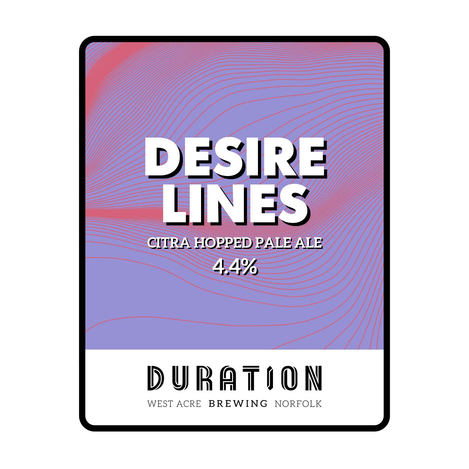 Desire Lines (CASK) Citra Hopped Pale Ale | Duration Brewing