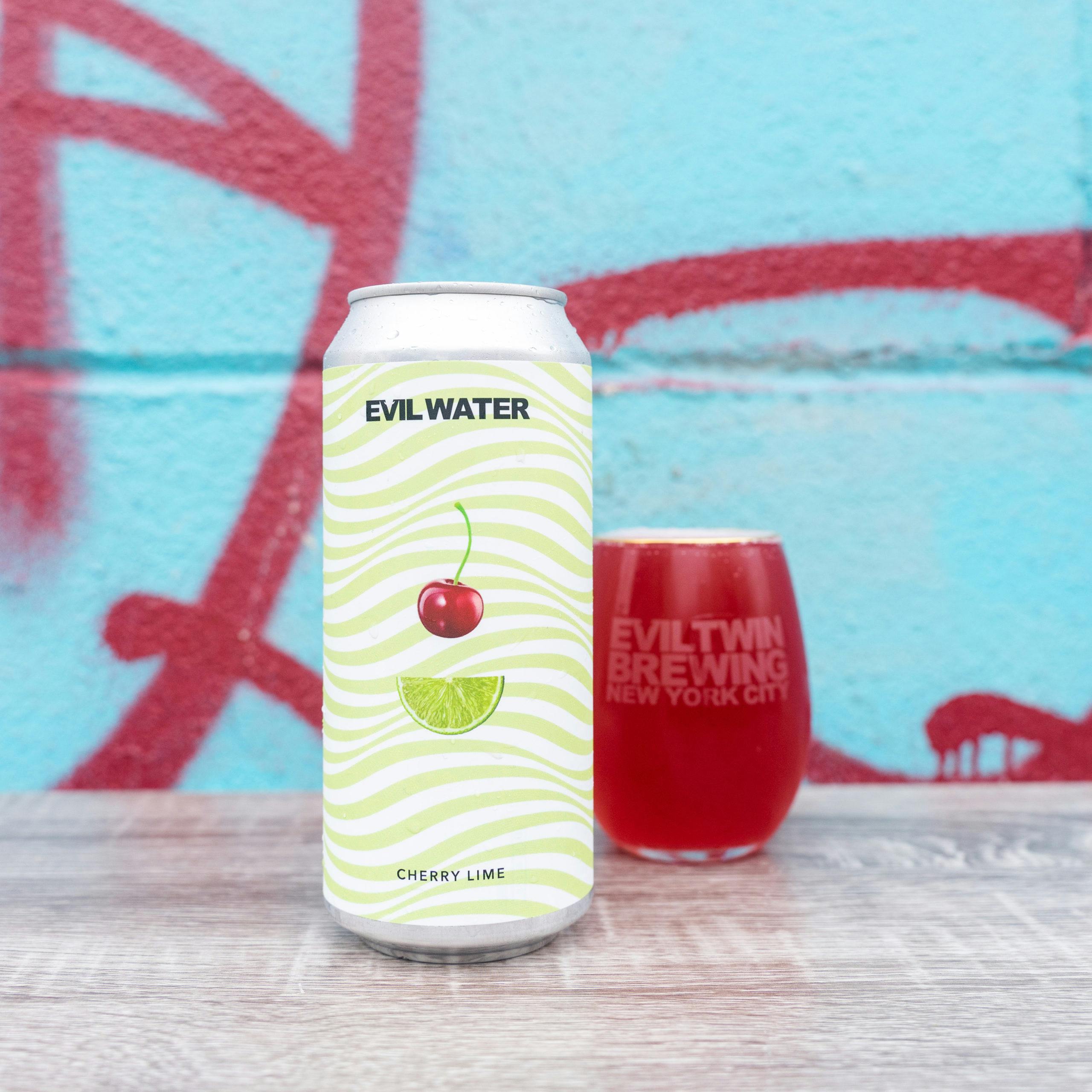 EVIL WATER - CHERRY LIME | Evil Twin Brewing NYC