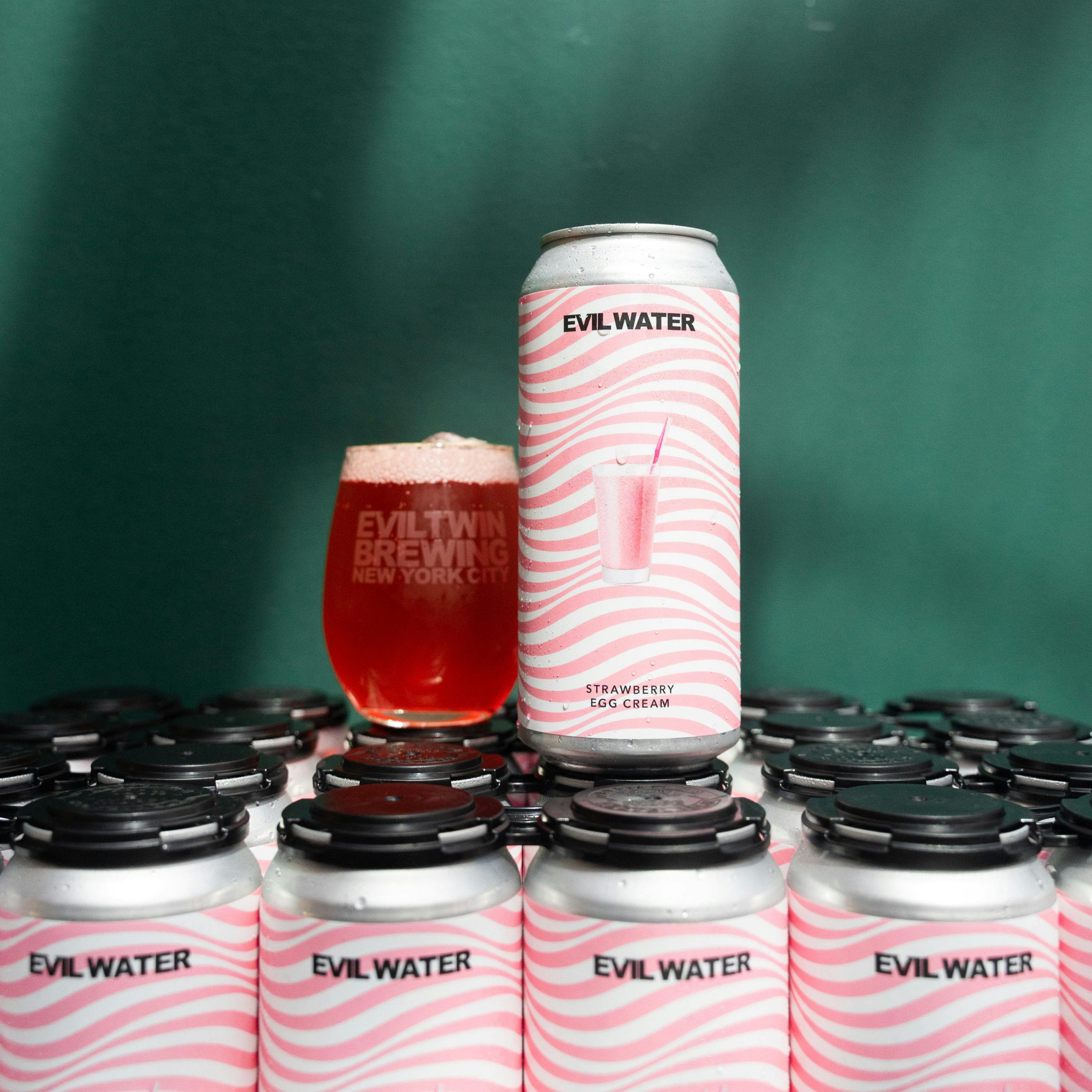 EVIL WATER - STRAWBERRY EGG CREAM | Evil Twin Brewing NYC