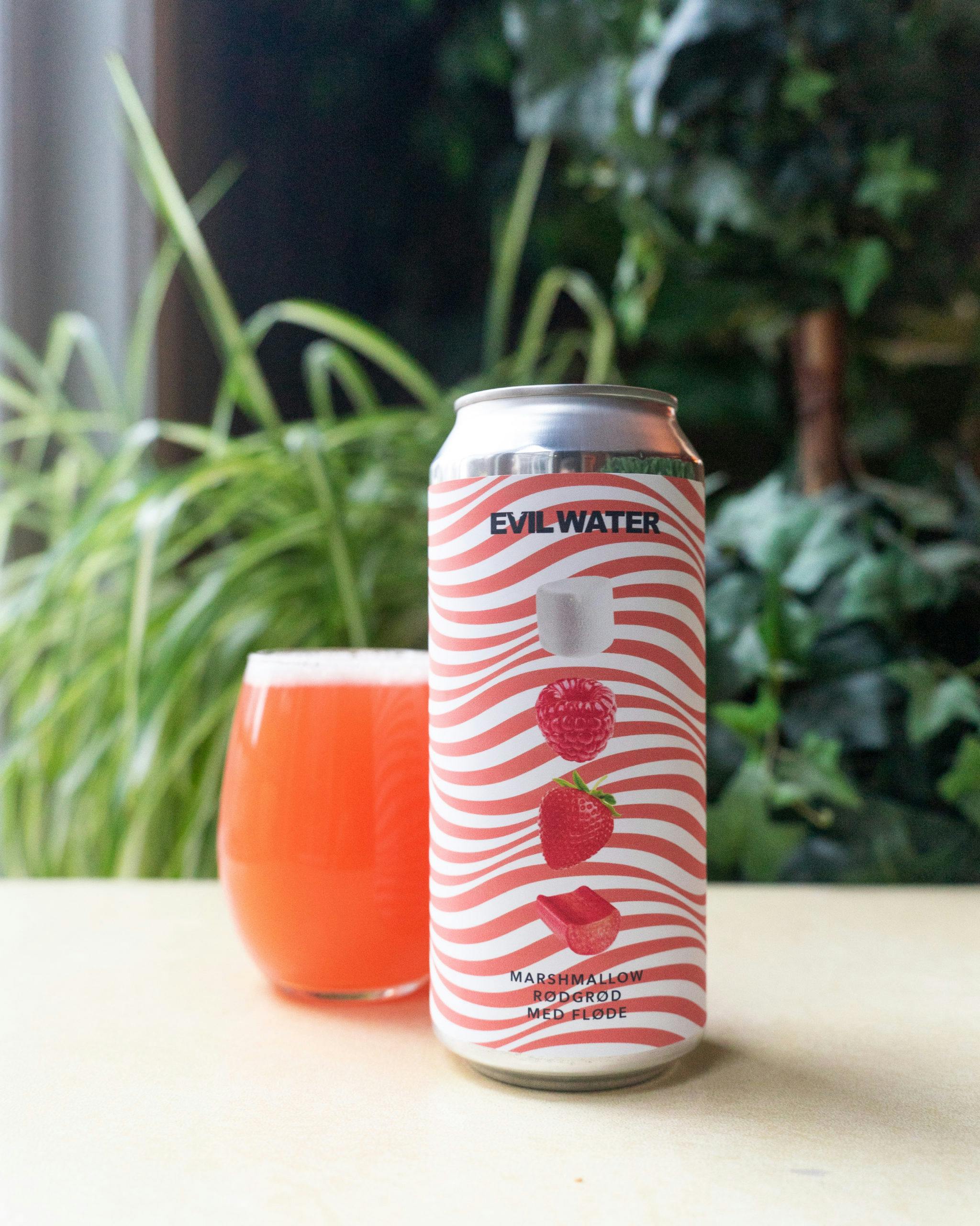EVIL WATER - MARSHMALLOW, RØDGRØD, MED FLØDE | Evil Twin Brewing NYC