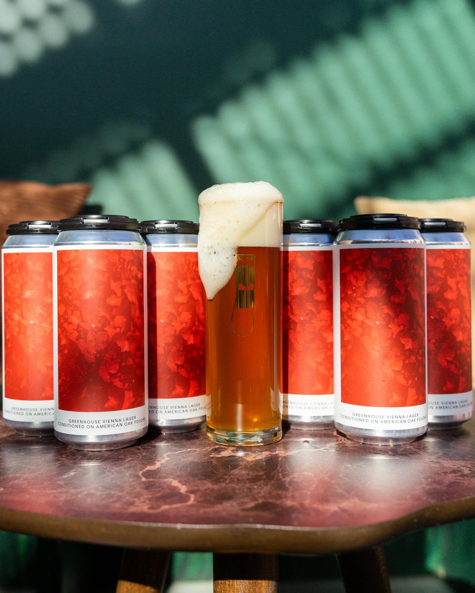 GREENHOUSE VIENNA LAGER CONDITIONED ON AMERICAN OAK FOUDRE | Evil Twin ...