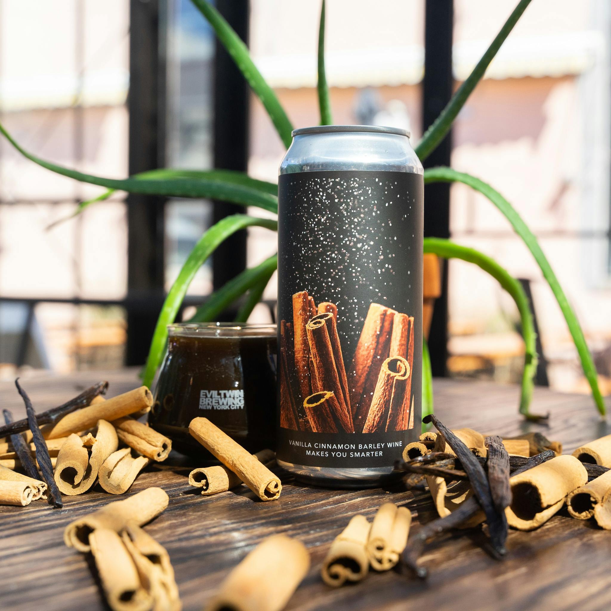VANILLA CINNAMON BARLEY WINE MAKES YOU SMARTER | Evil Twin Brewing NYC