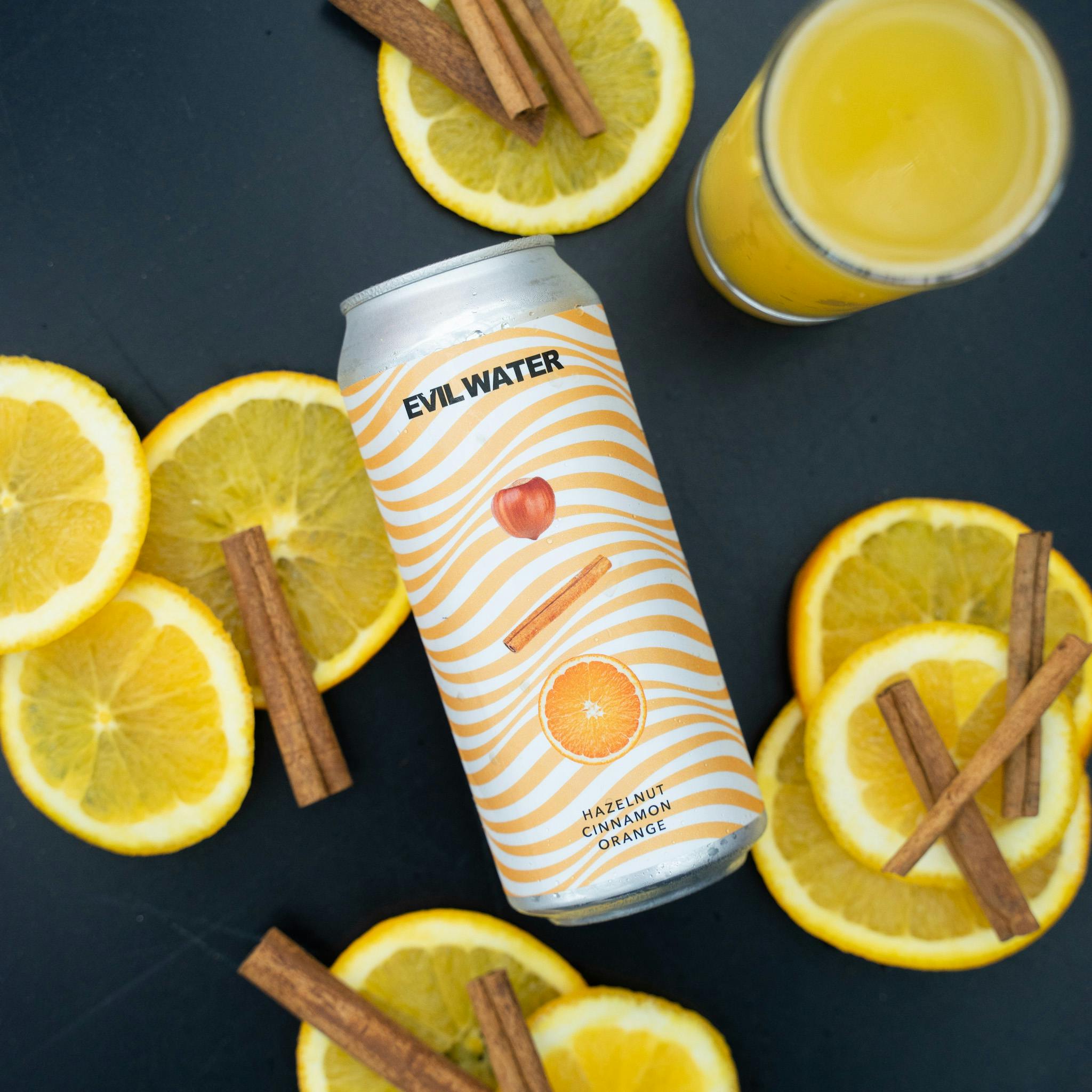 EVIL WATER - HAZELNUT, CINNAMON, ORANGE | Evil Twin Brewing NYC
