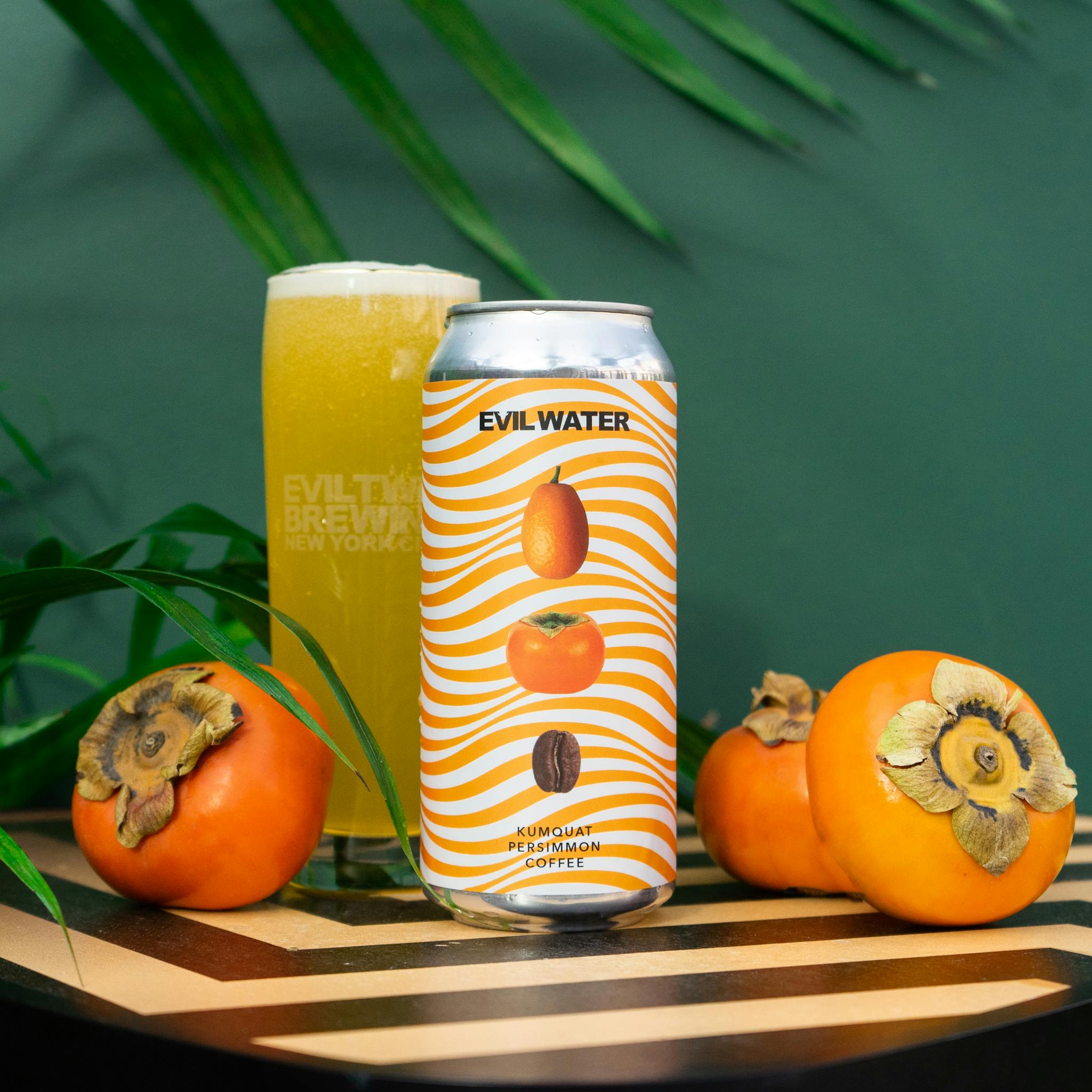 EVIL WATER - KUMQUAT, PERSIMMON, COFFEE | Evil Twin Brewing NYC