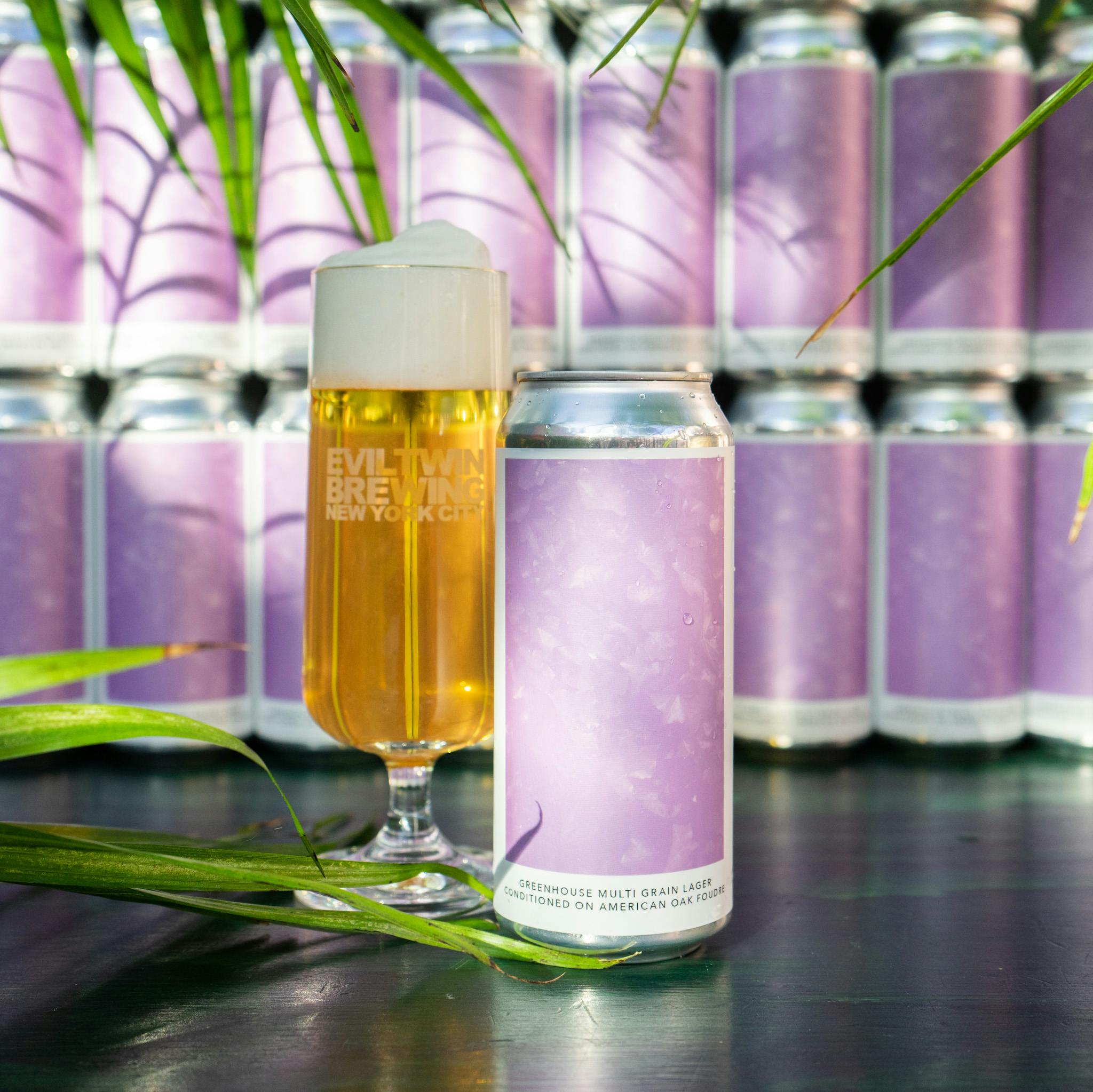 GREENHOUSE MULTI GRAIN LAGER CONDITIONED ON AMERICAN OAK FOUDRE | Evil ...