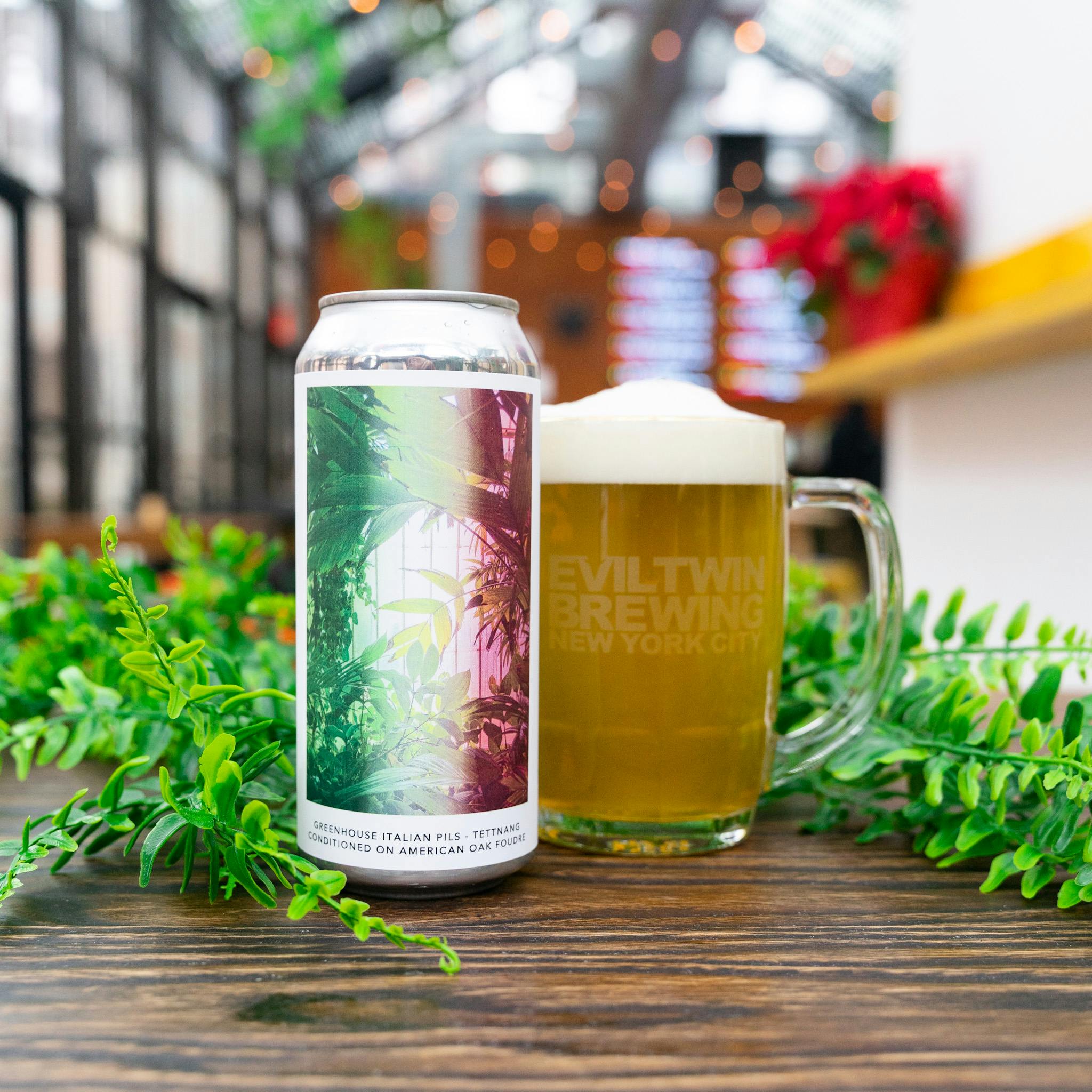 GREENHOUSE ITALIAN PILS TETTNANG CONDITIONED ON AMERICAN OAK FOUDRE ...