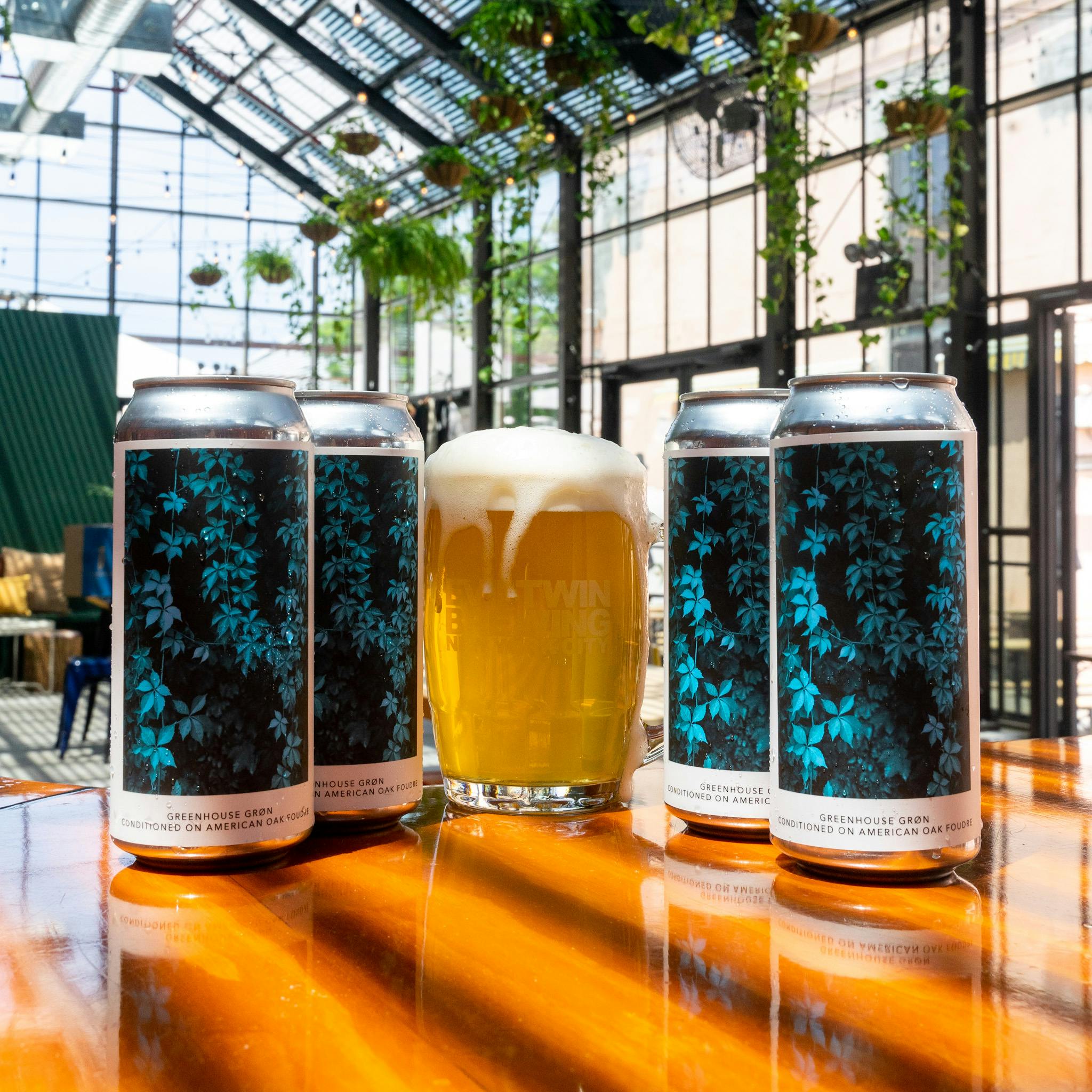 GREENHOUSE GRØN CONDITIONED ON AMERICAN OAK FOUDRE | Evil Twin Brewing NYC