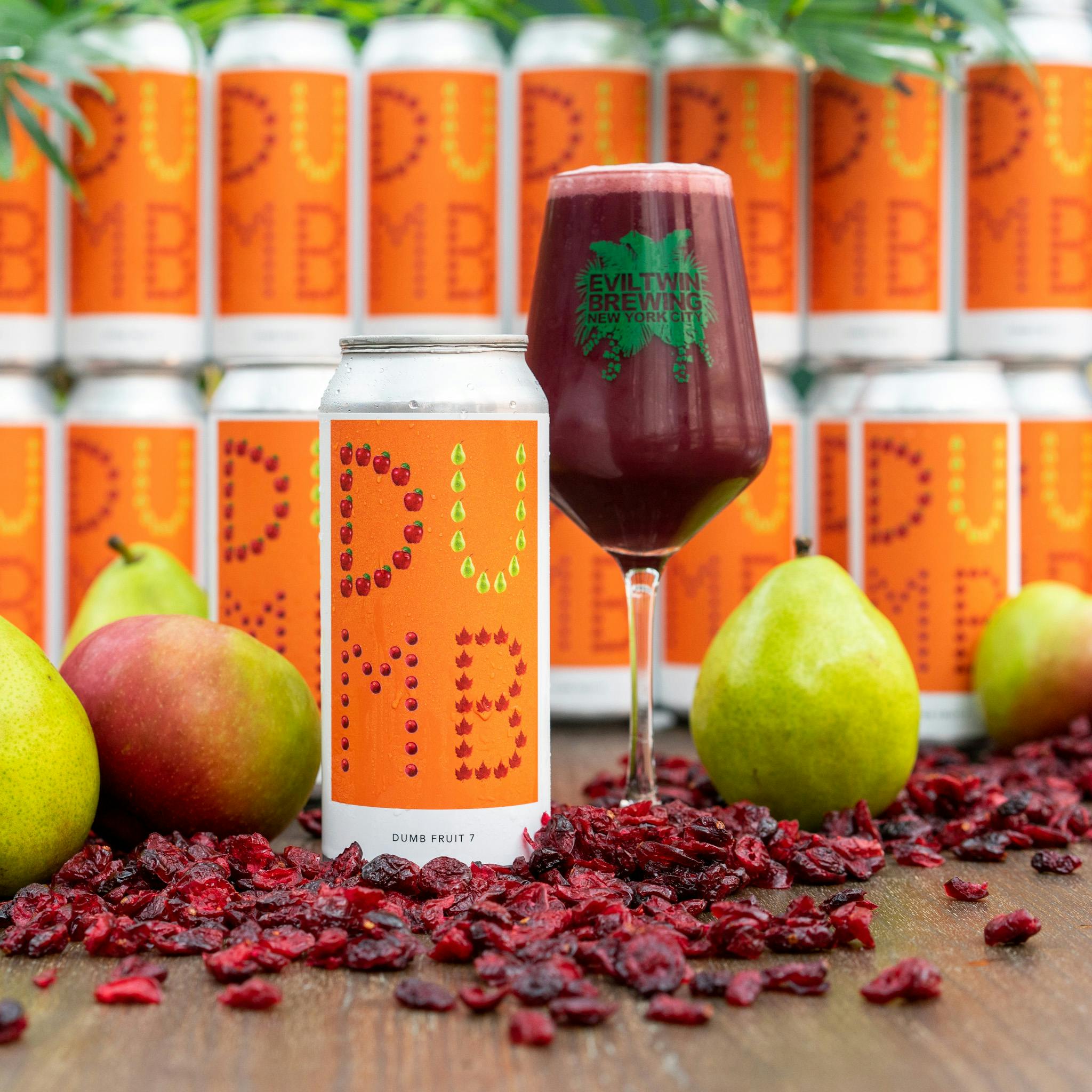 DUMB FRUIT 7 - APPLE, PEAR, CRANBERRY, MAPLE | Evil Twin Brewing NYC