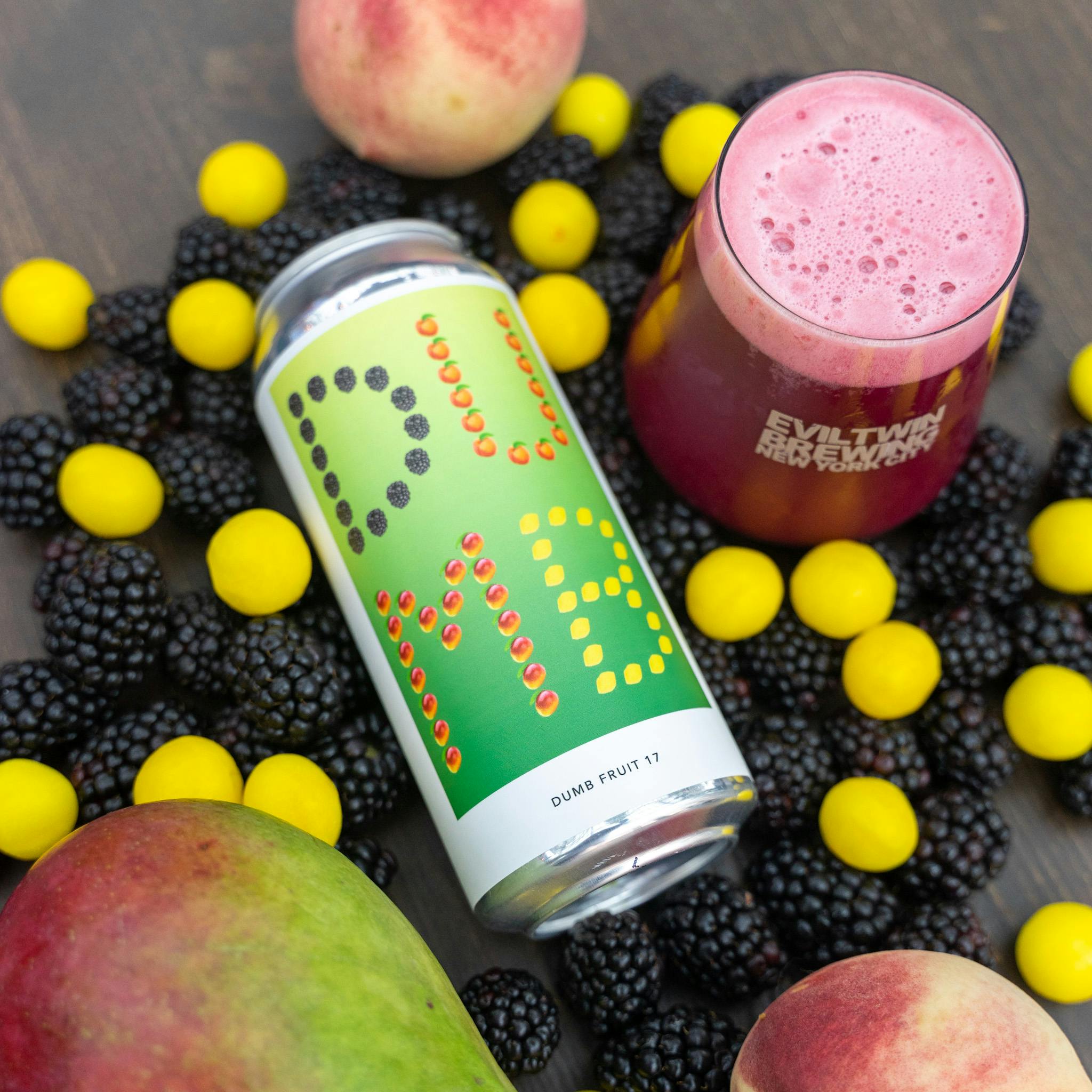 DUMB FRUIT 17 - BLACKBERRY, PEACH, MANGO, LEMON HEADS CANDY | Evil Twin ...