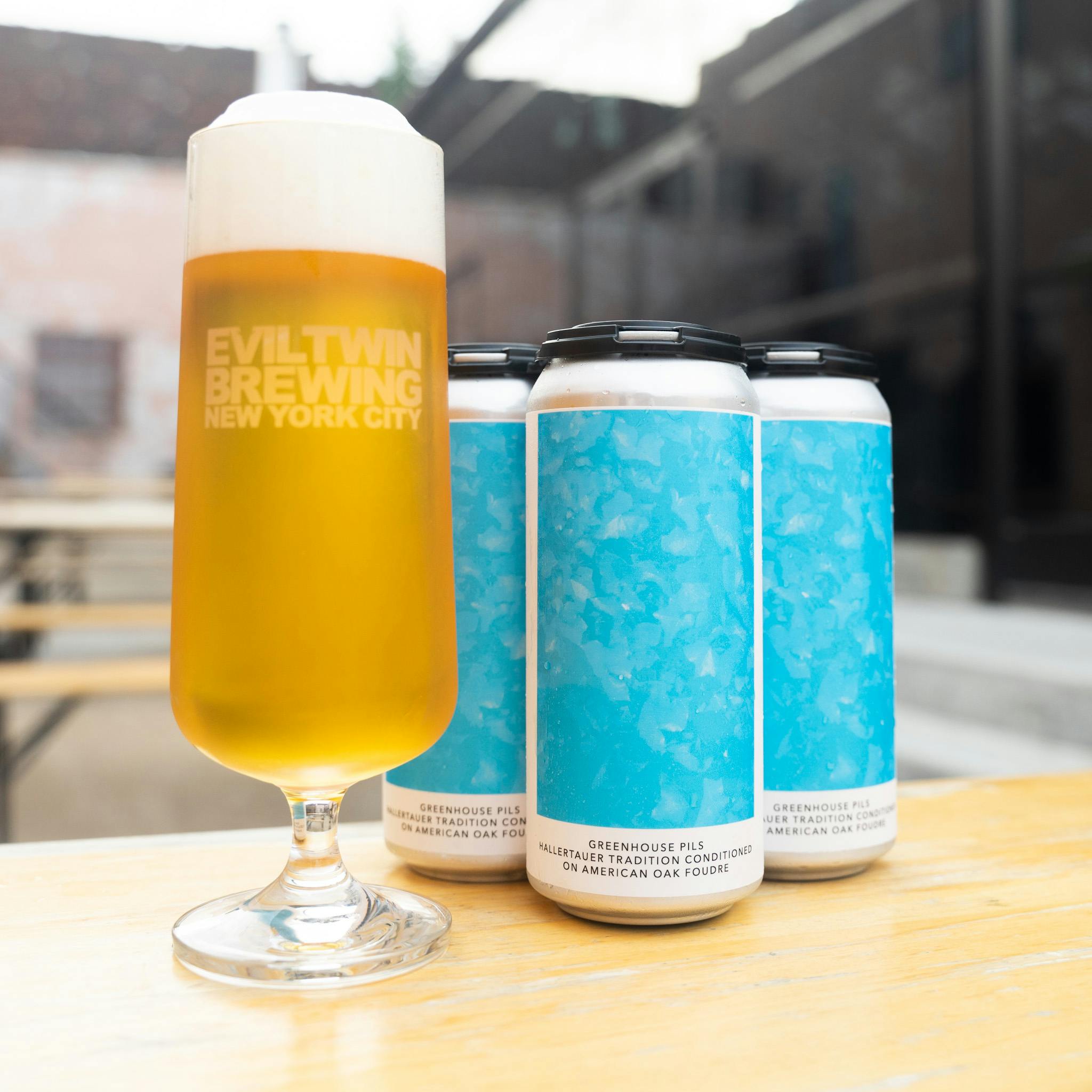 GREENHOUSE PILS HALLERTAUER TRADITION CONDITIONED ON AMERICAN OAK ...