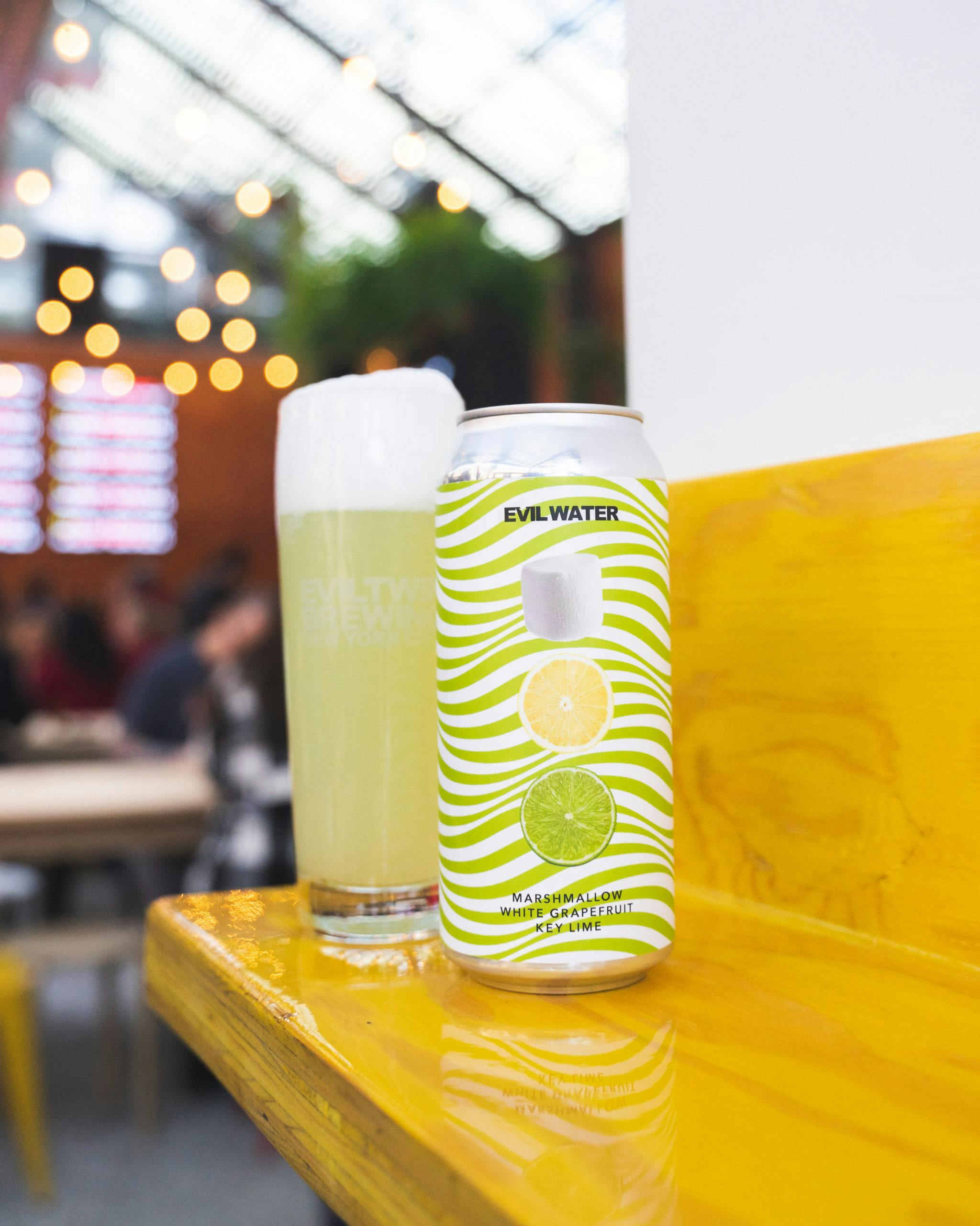 EVIL WATER - MARSHMALLOW, LIME, WHITE GRAPEFRUIT | Evil Twin Brewing NYC