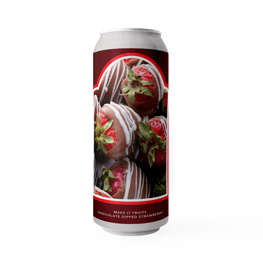 Make It Fruity Chocolate Dipped Strawberry Evil Twin Brewing Nyc