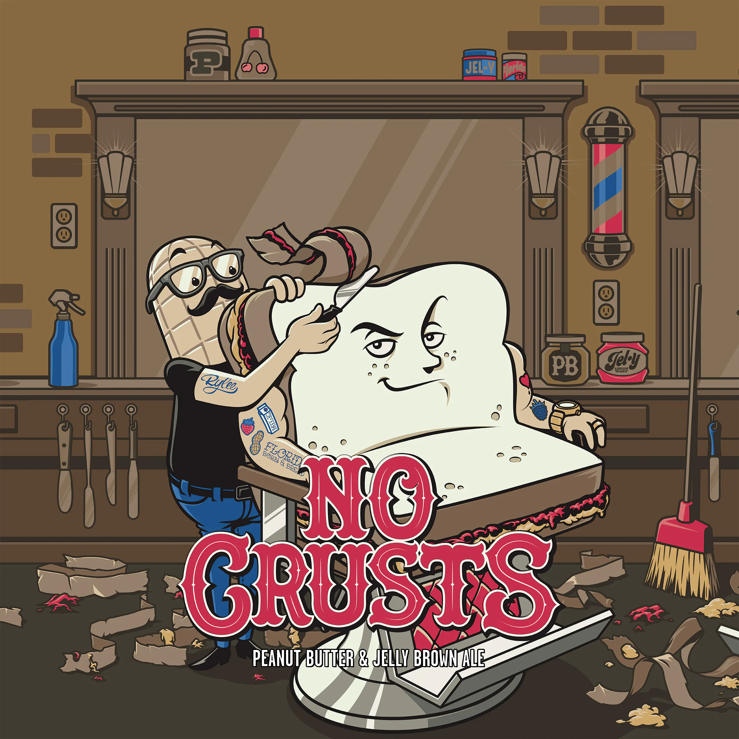No Crusts Returns in four-packs! | Funky Buddha