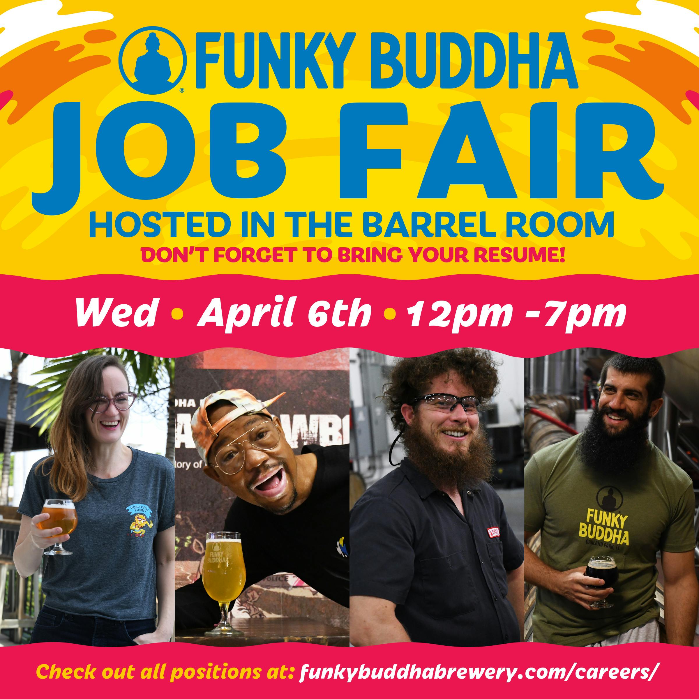 Funky Buddha Job Fair | Funky Buddha