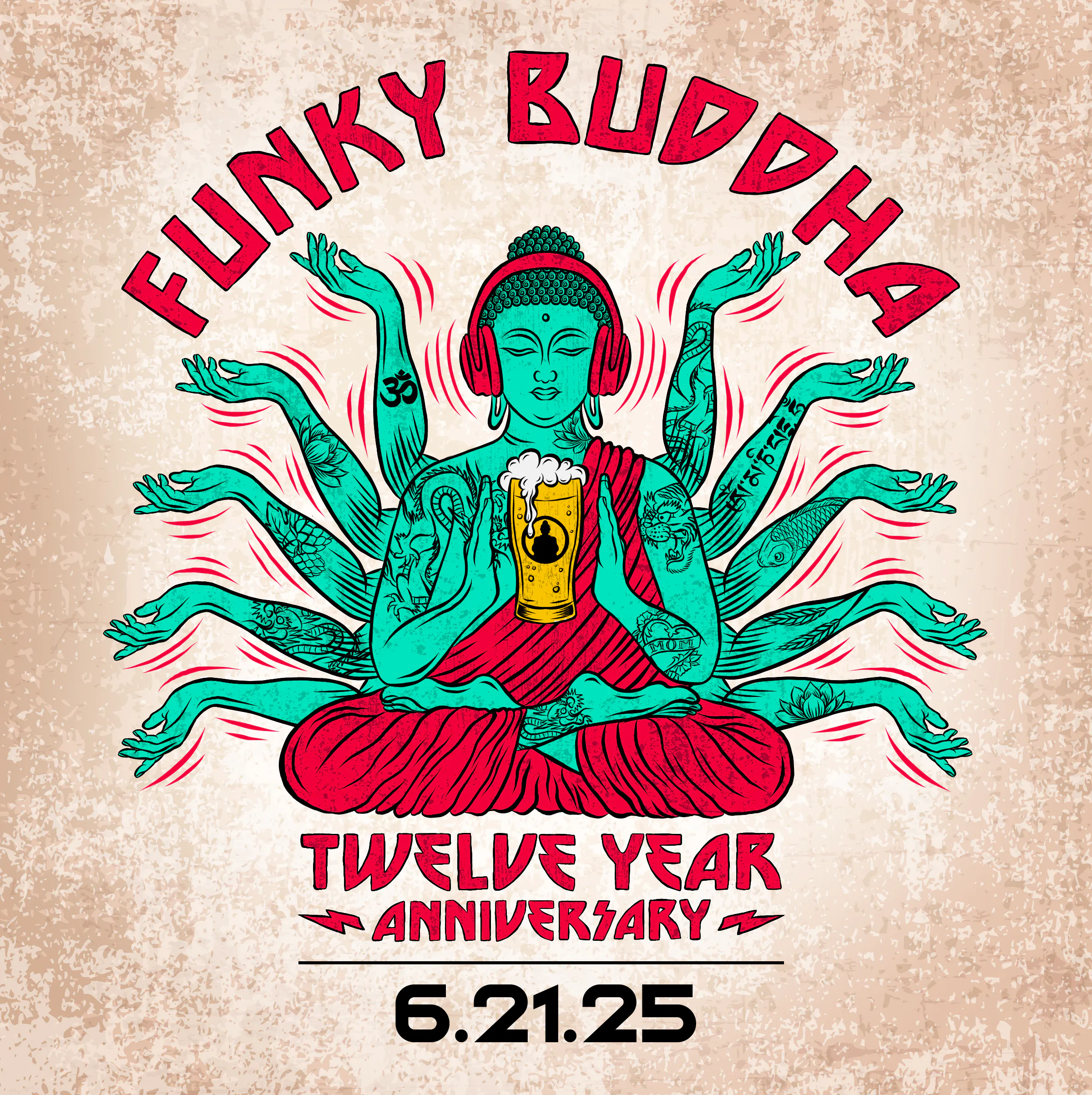 12 Year Anniversary Party | Funky Buddha