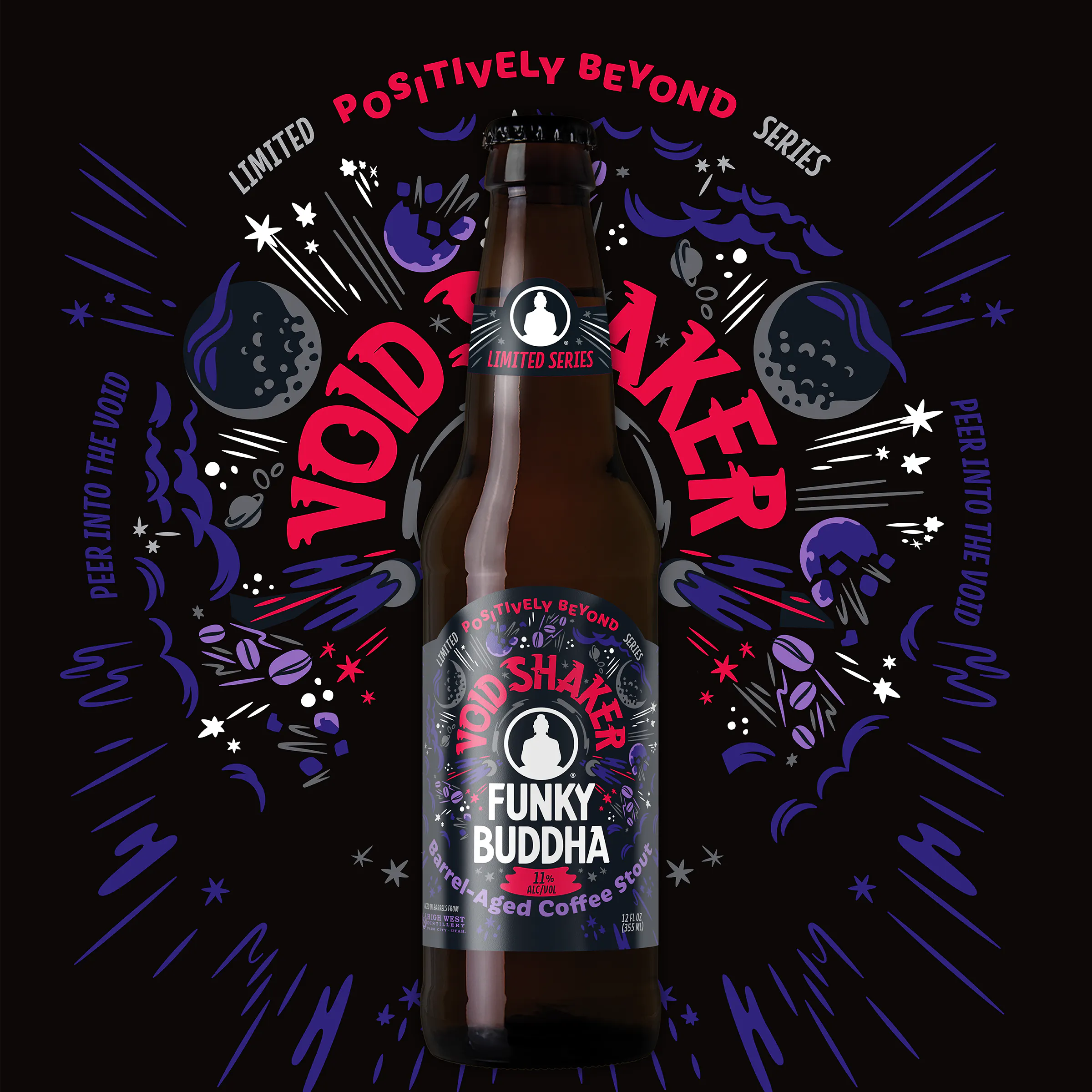 Void Shaker Barrel-Aged Coffee Stout Debuts in October | Funky Buddha