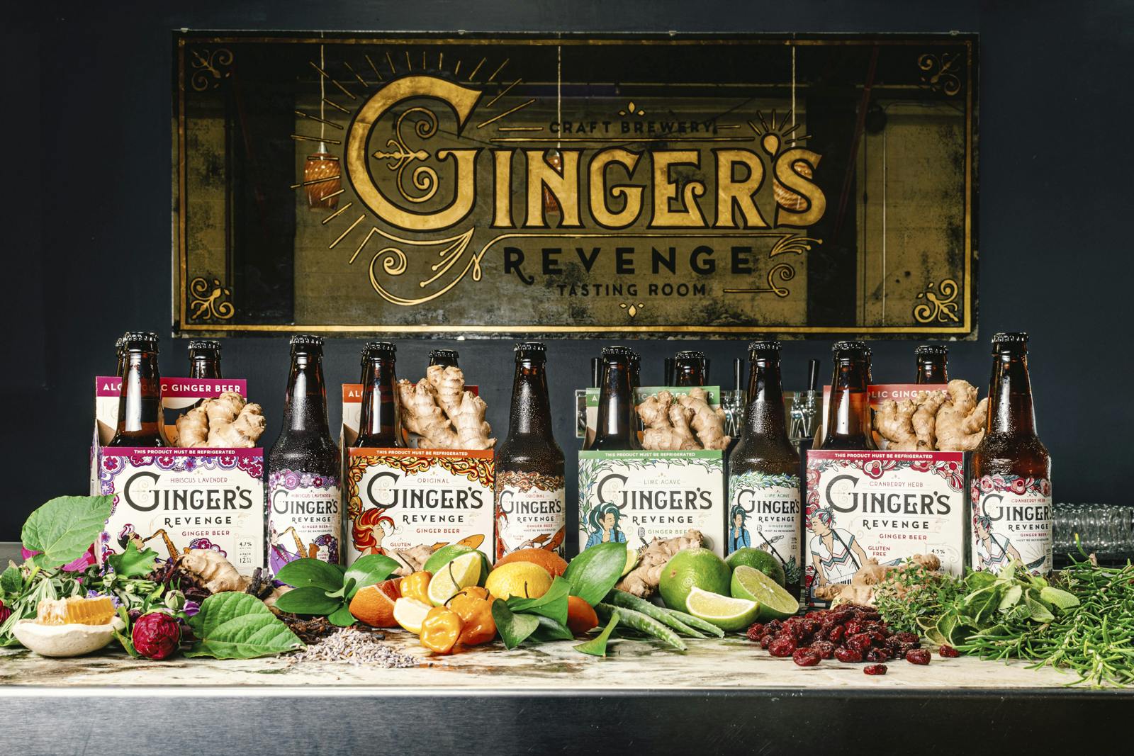 Ginger's Revenge | Craft Alcoholic Ginger Beer