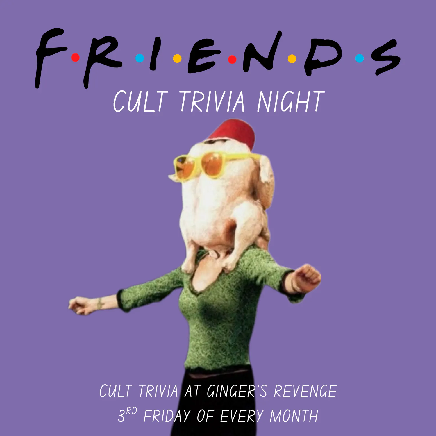 Revenge Cult Trivia | Friends Edition! | Ginger’s Revenge
