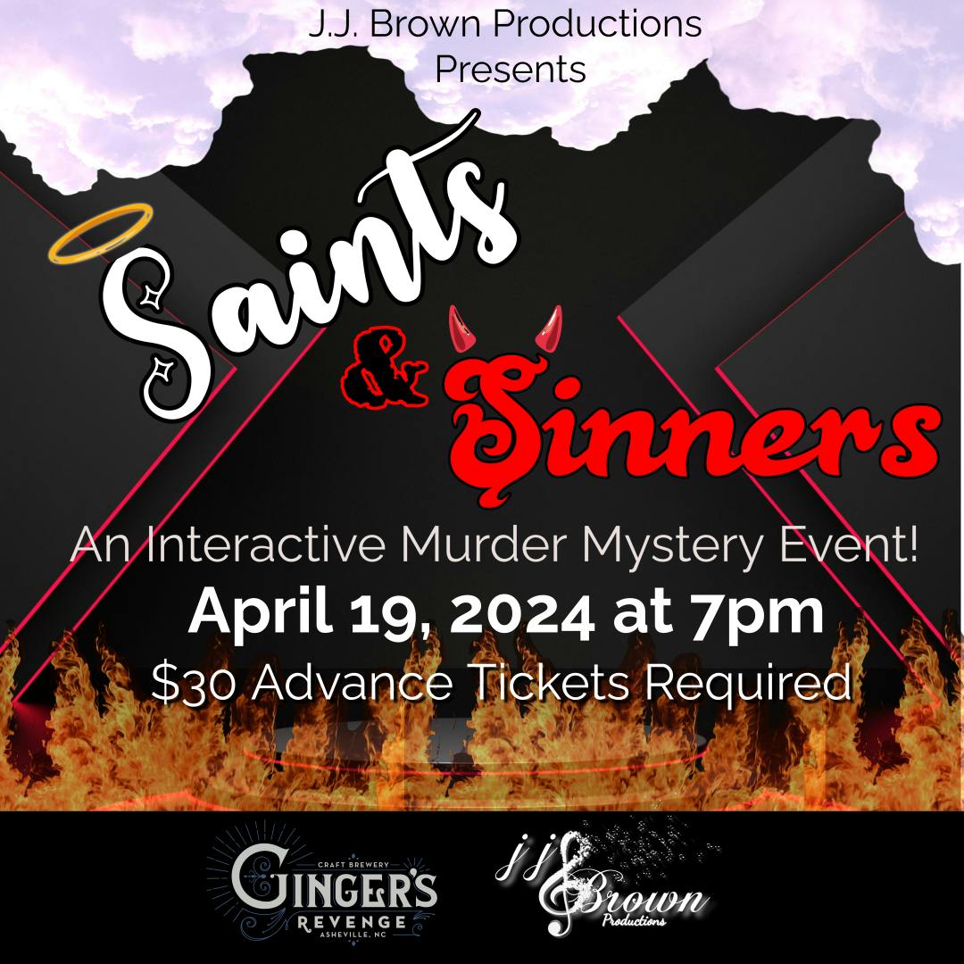 Interactive Murder Mystery Night | Saints & Sinners | Ginger's Revenge