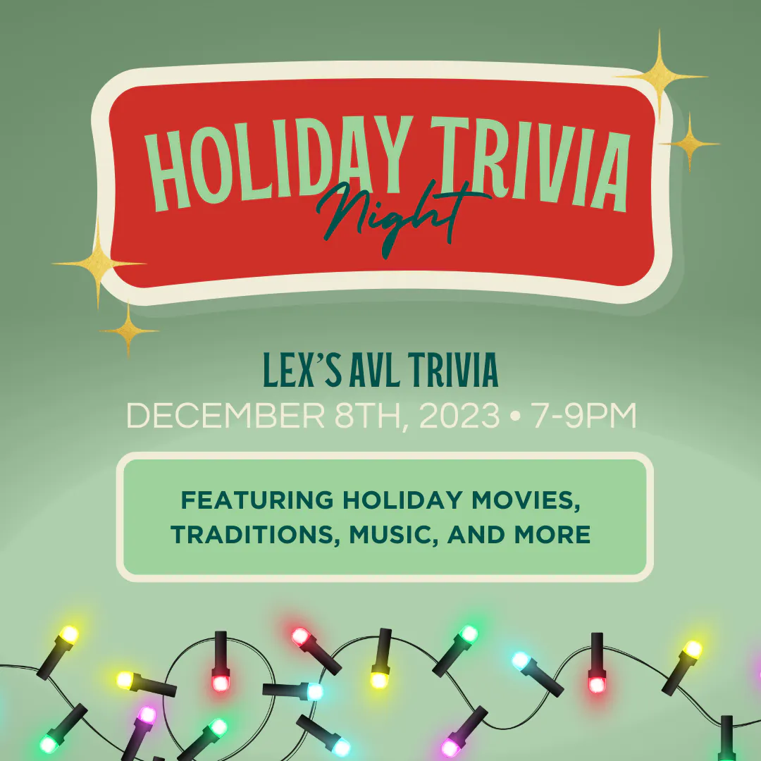 Holiday Trivia Night | Ginger's Revenge