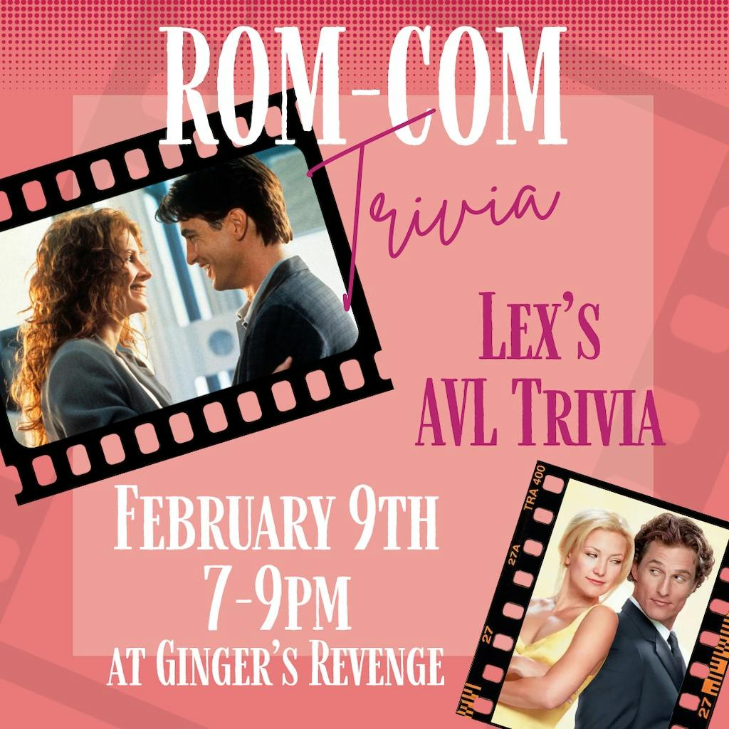 Lex Trivia- Rom Com Trivia | Ginger's Revenge