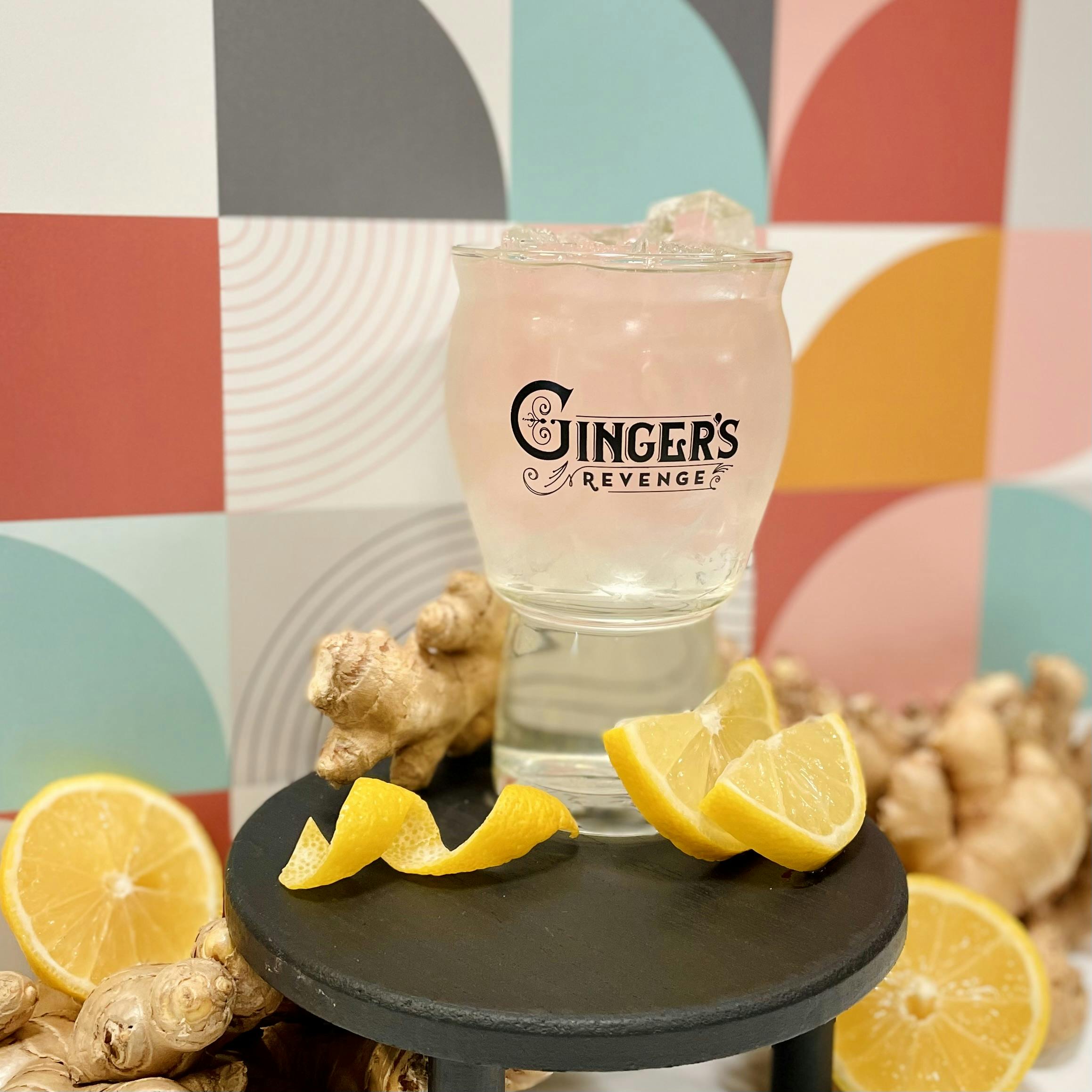 Lemon Ginger Sparkling Water | Ginger's Revenge