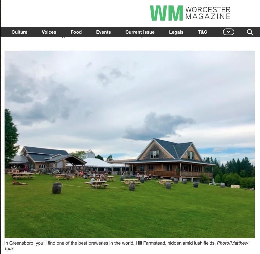 Brewery Tour Through Vermont - Worcester Magazine | Hill Farmstead Brewery